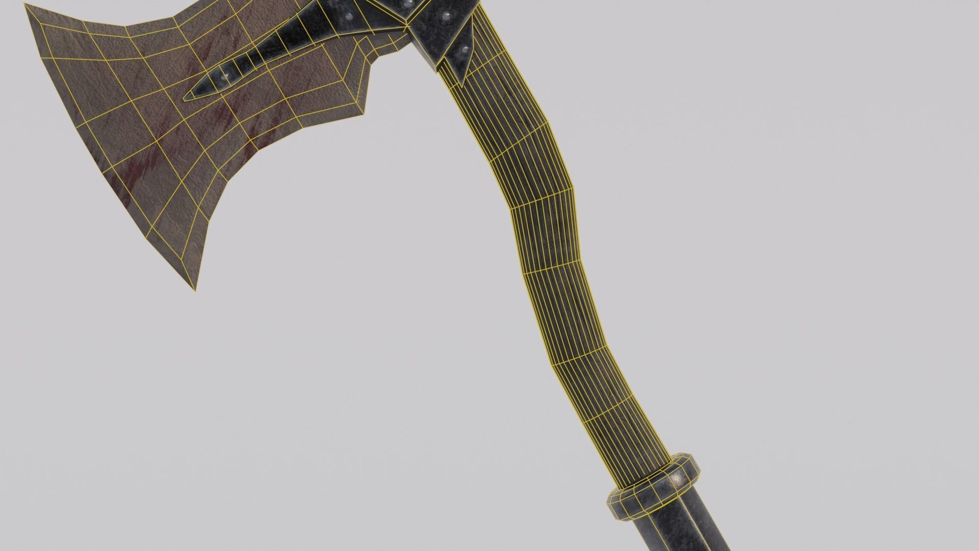 3D model Dragon bon ax VR / AR / low-poly | CGTrader