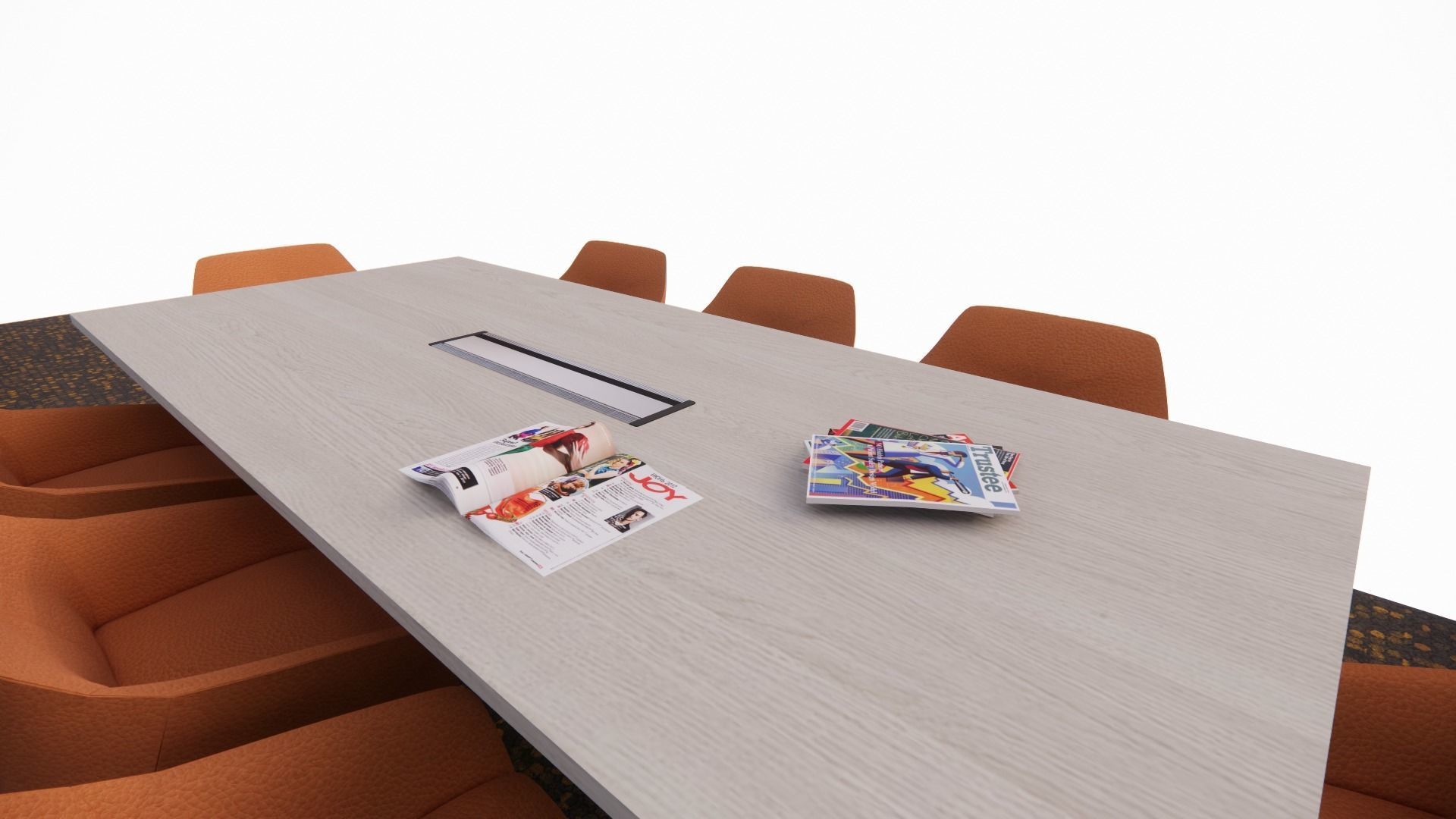 3D model Conference Room 8 pax VR / AR / low-poly | CGTrader