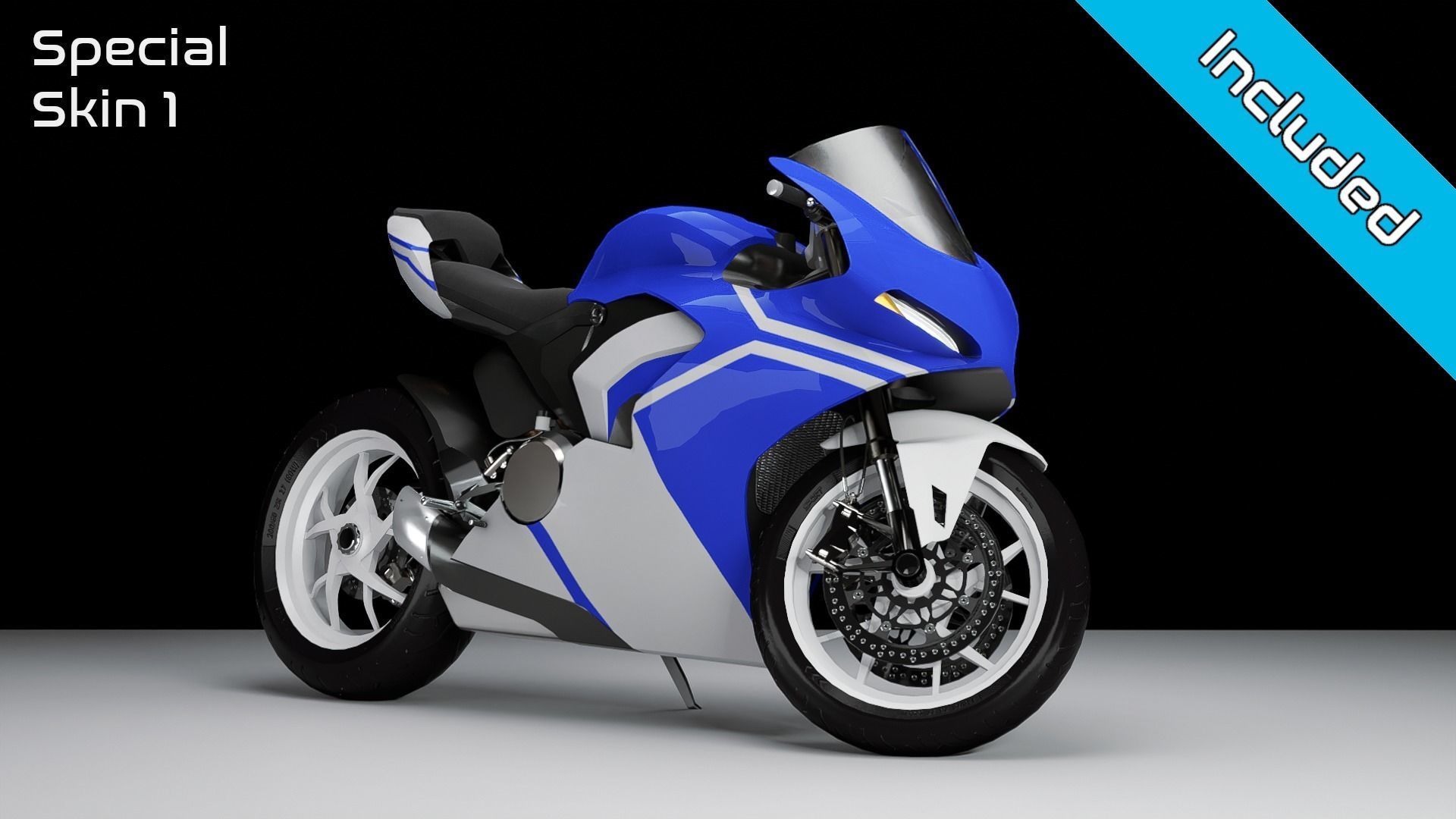 3D model Motorcycle Pro VR / AR / low-poly | CGTrader