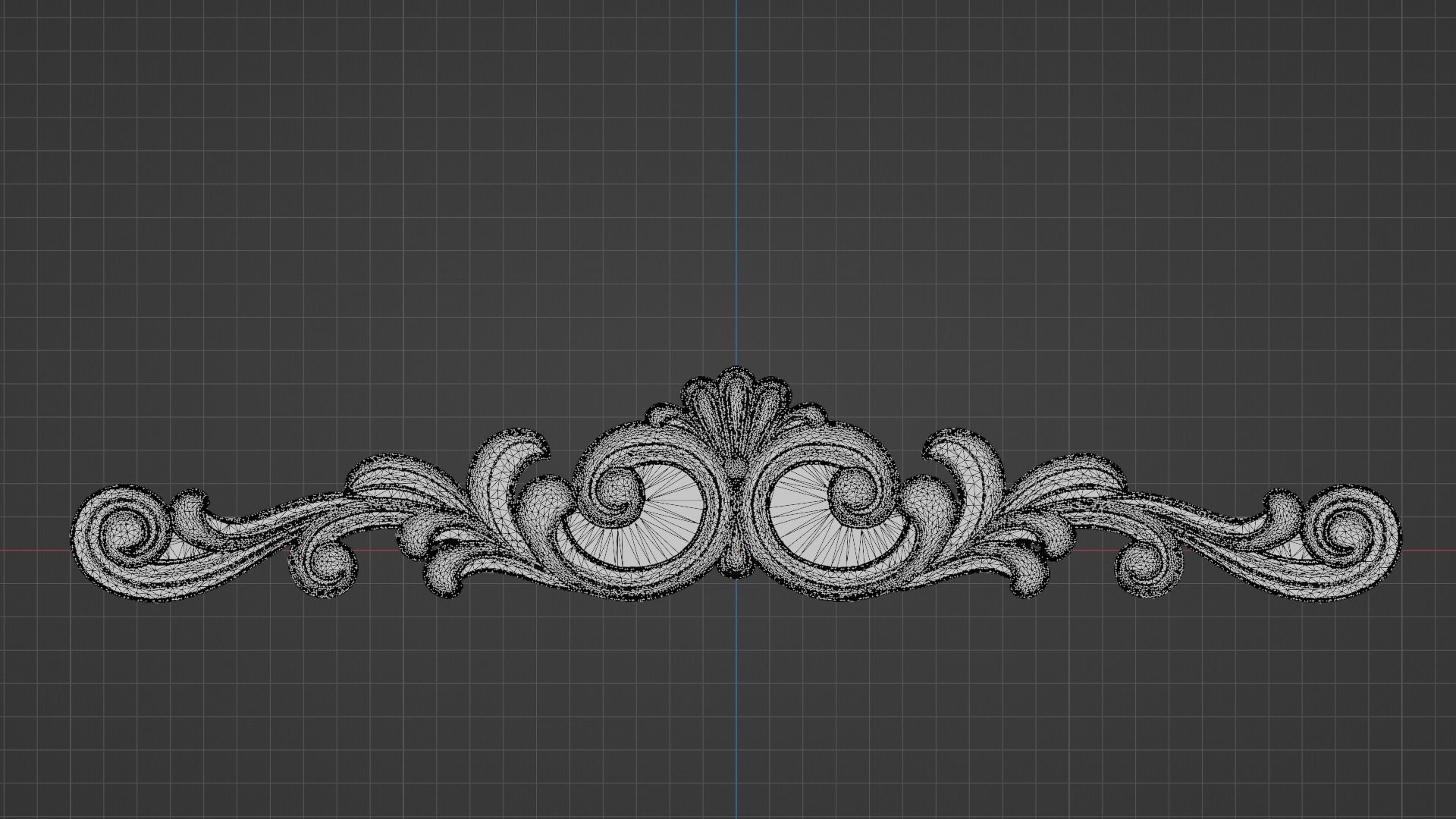 Flower Decor for wood carving 3D model 3D printable | CGTrader