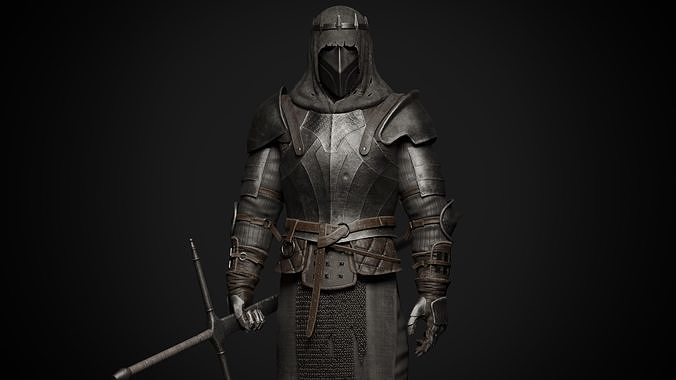 3D model Dark Knight Game-ready character VR / AR / low-poly | CGTrader
