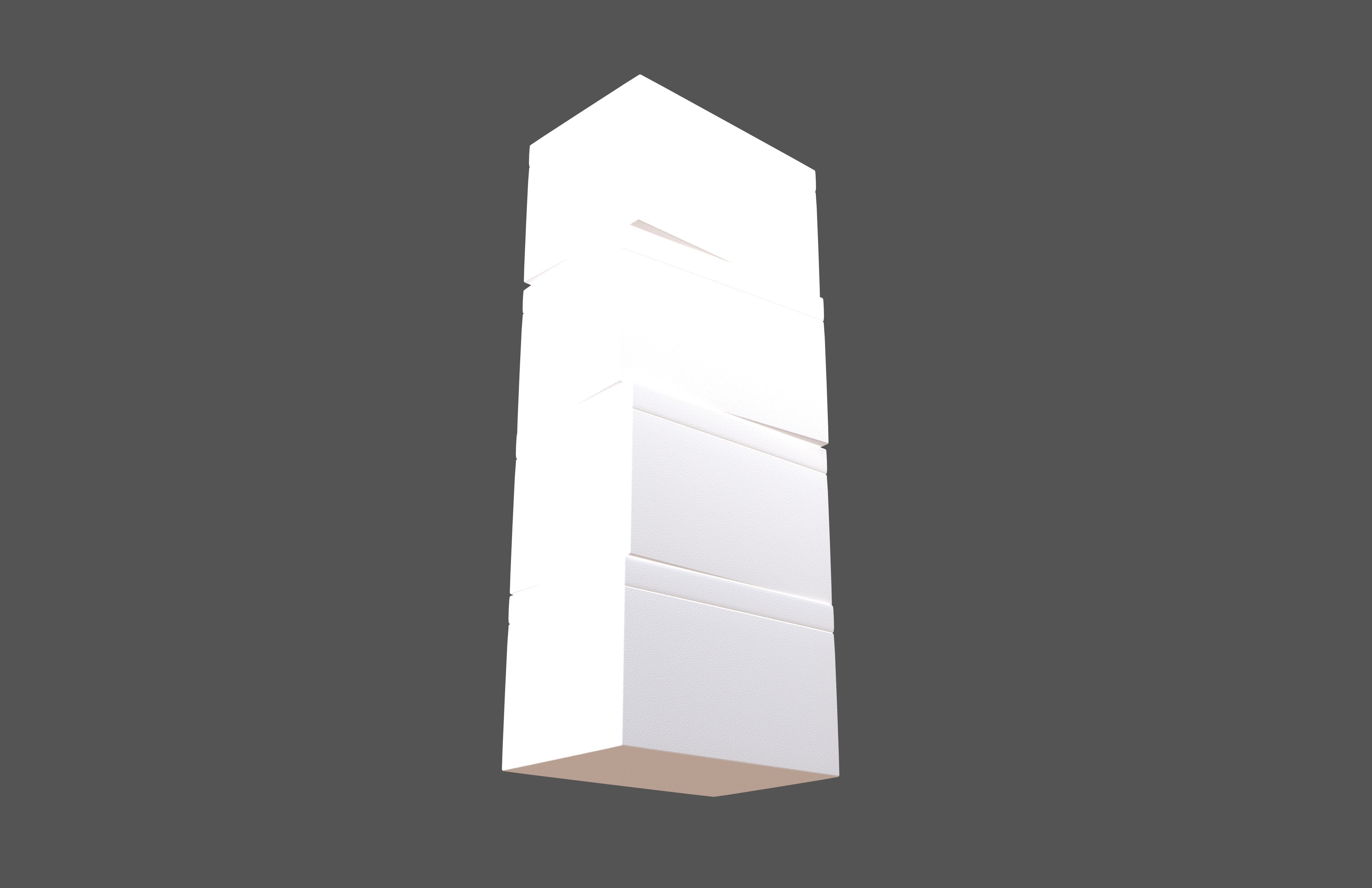 3D model Styrofoam Box Stack v1 001 VR / AR / low-poly | CGTrader