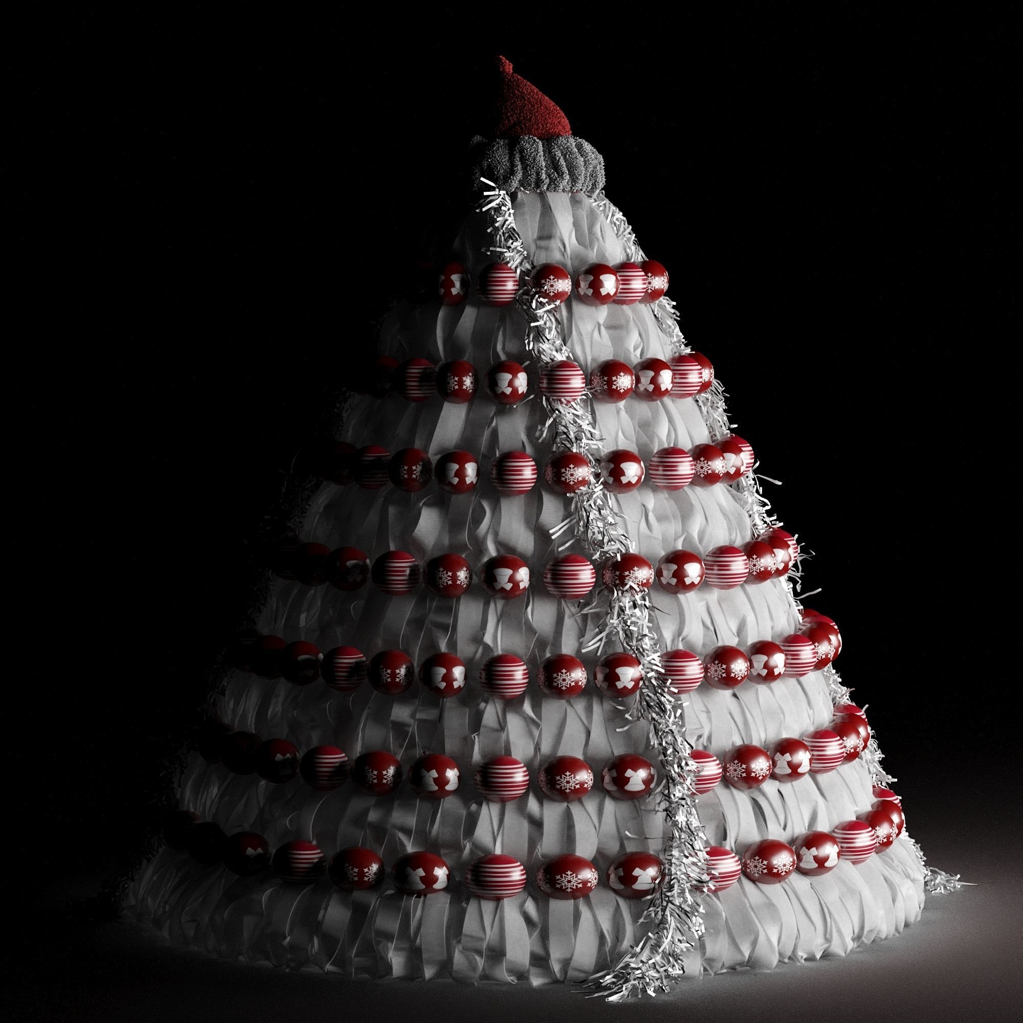 3D model fabric tree VR / AR / low-poly | CGTrader