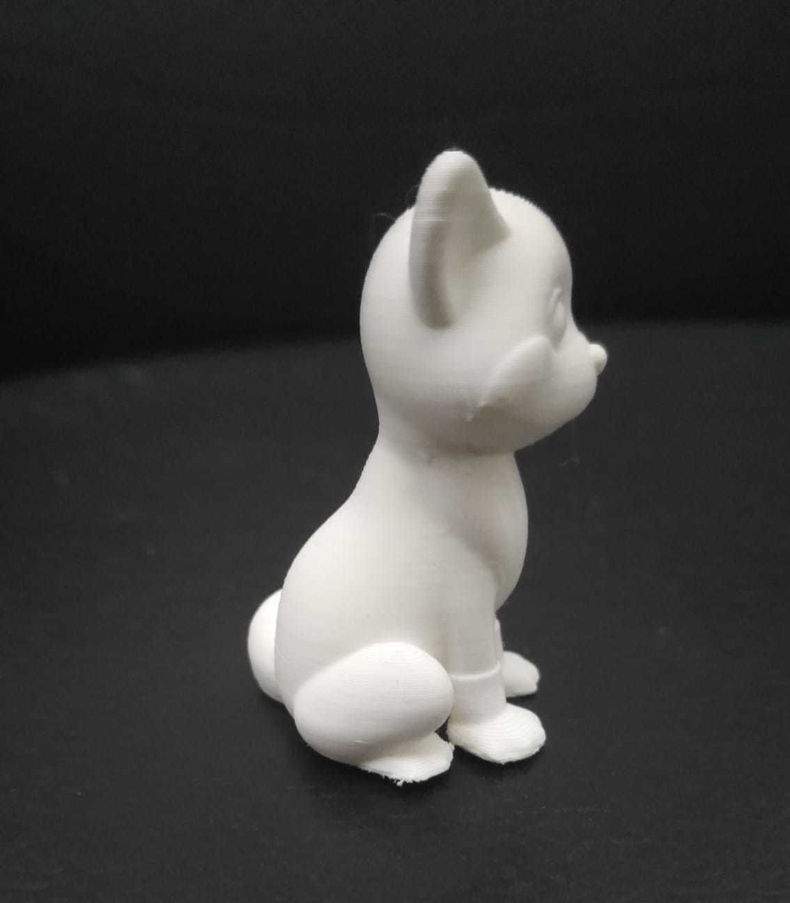 Cartoon Sitting Fox 3D model 3D printable | CGTrader