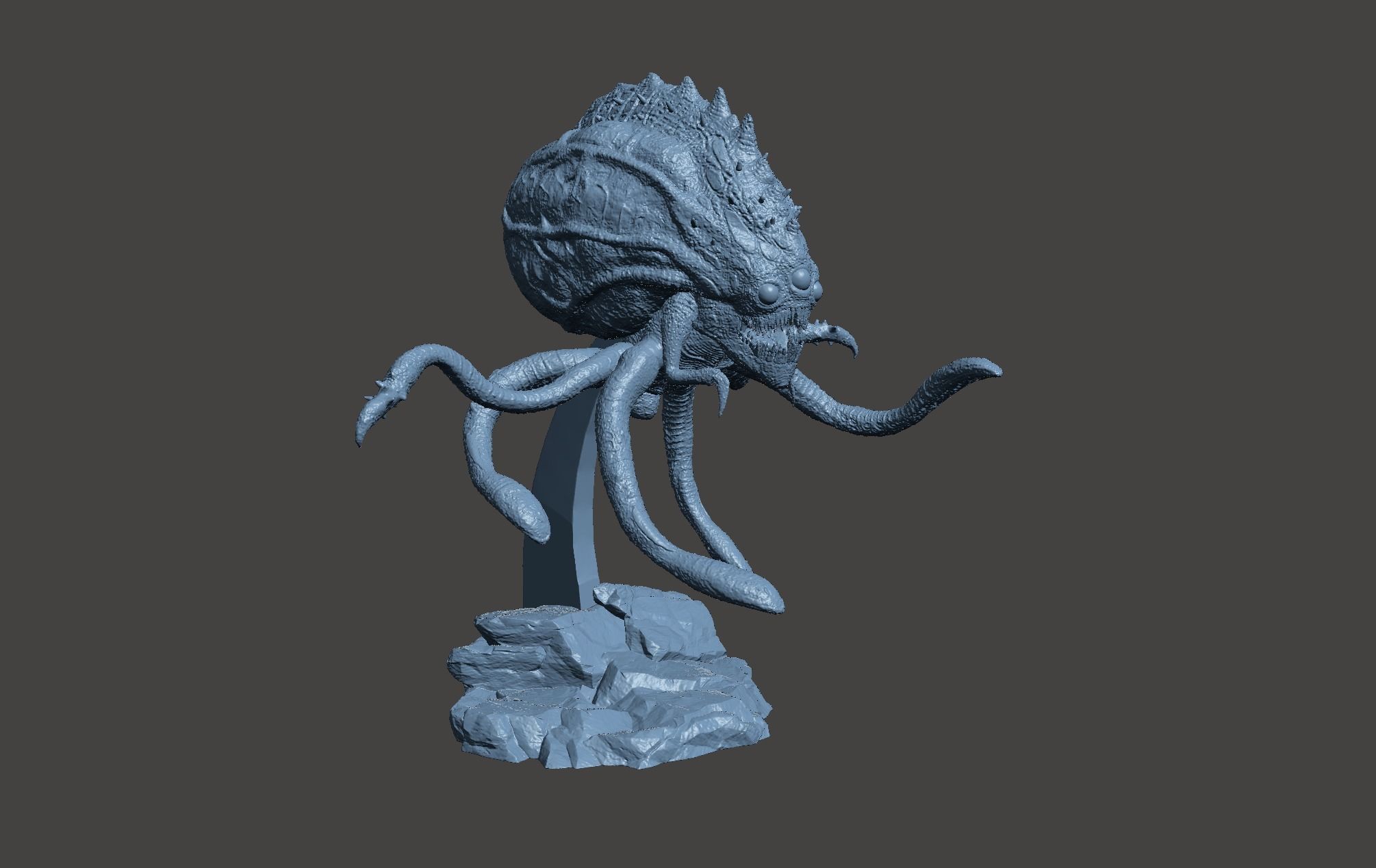 OCTABRAIN DUKE NUKEM FOREVER - ultra high detailed mesh - 3D STL 3D ...