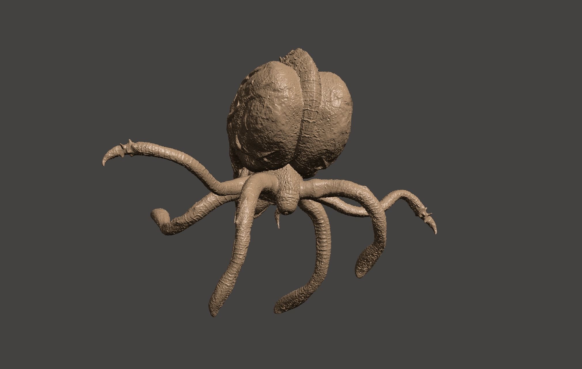 OCTABRAIN DUKE NUKEM FOREVER - ultra high detailed mesh - 3D STL 3D ...