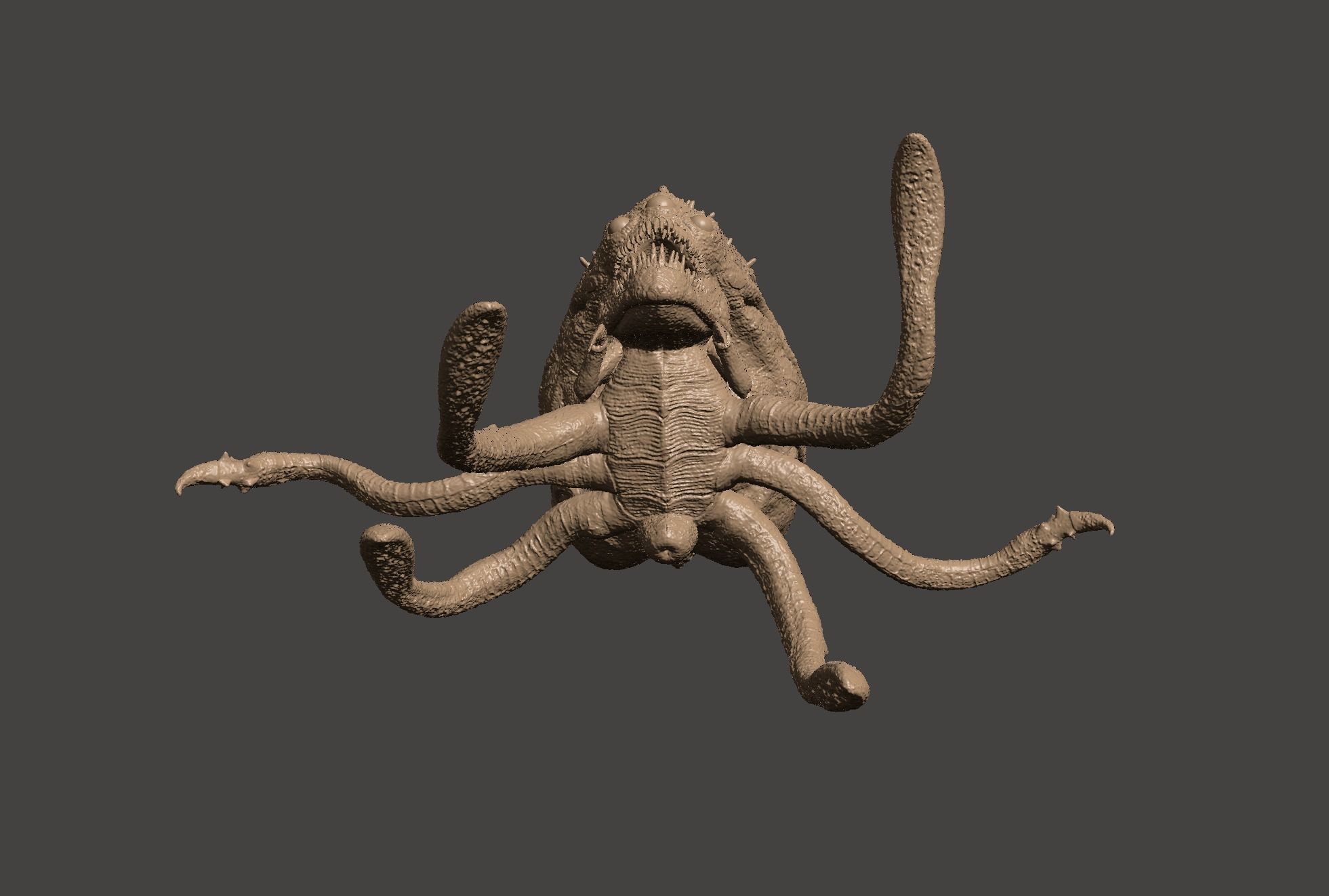 OCTABRAIN DUKE NUKEM FOREVER - ultra high detailed mesh - 3D STL 3D ...