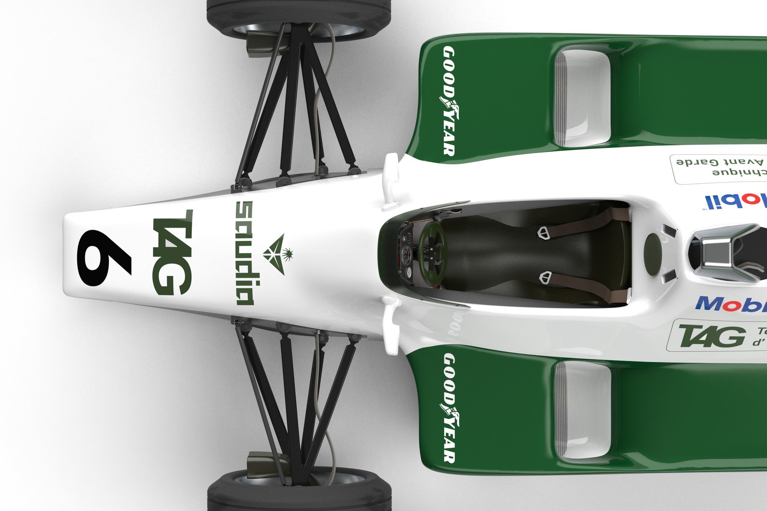Williams FW08 - 1982 3D model | CGTrader