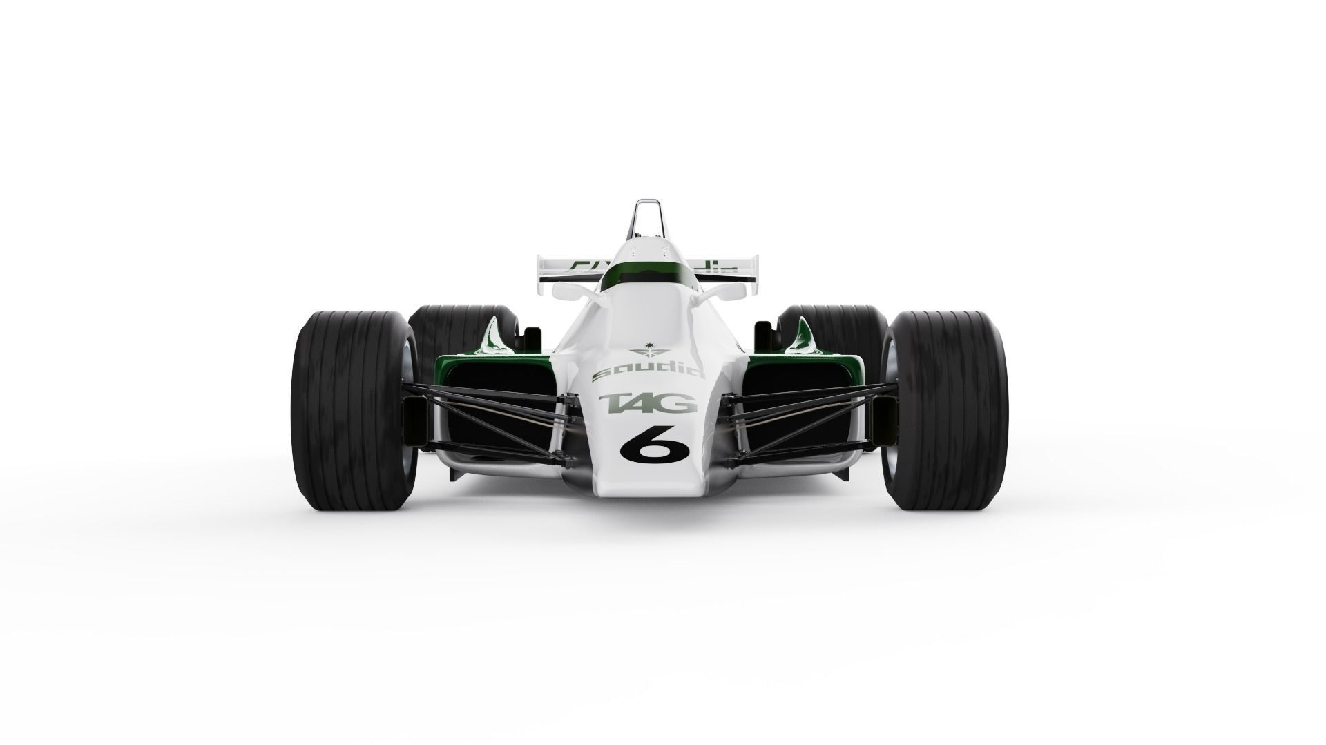 Williams FW08 - 1982 3D model | CGTrader