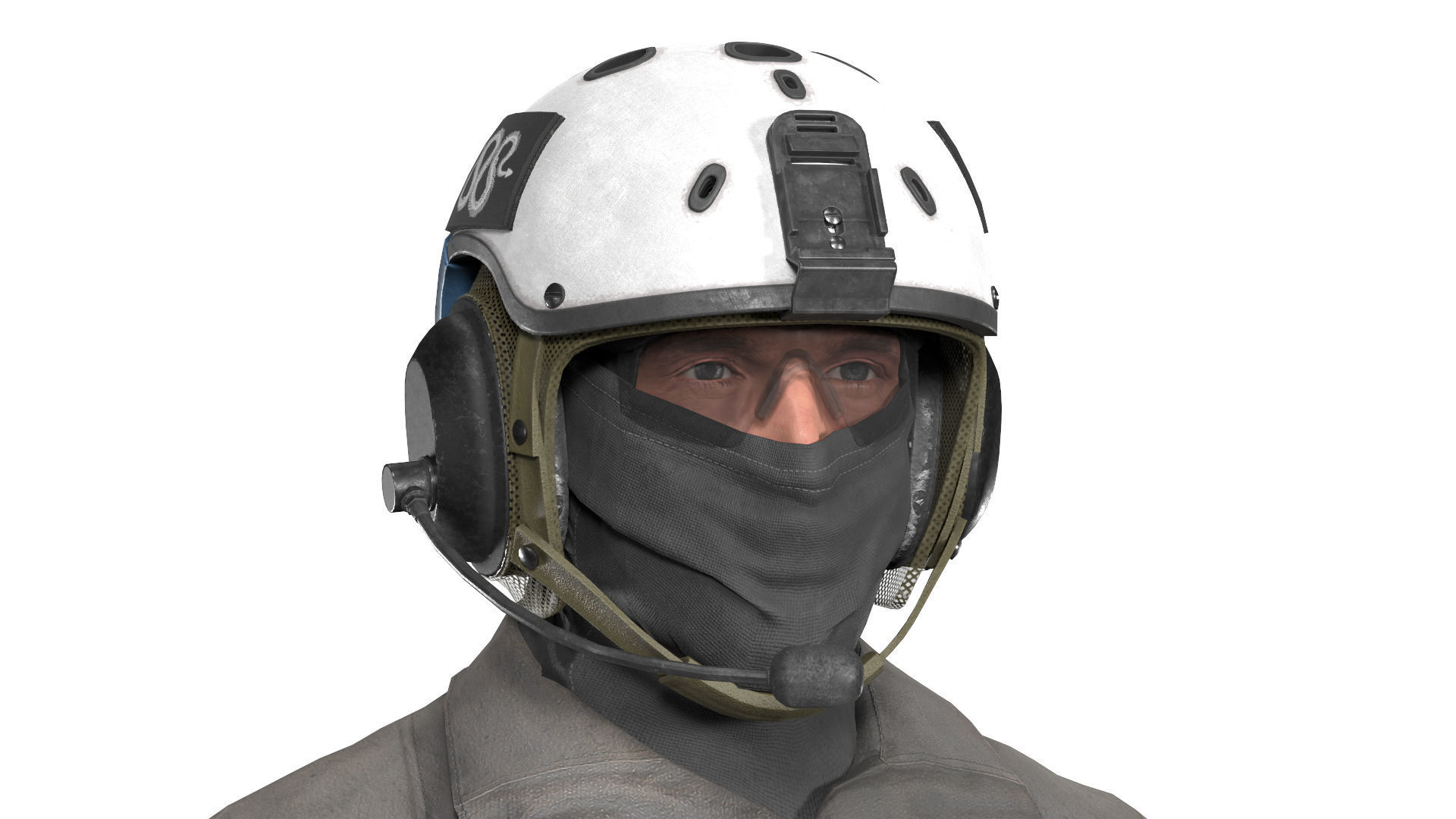 3D model MILITARY XOF Special Operations Game Ready Character VR / AR ...