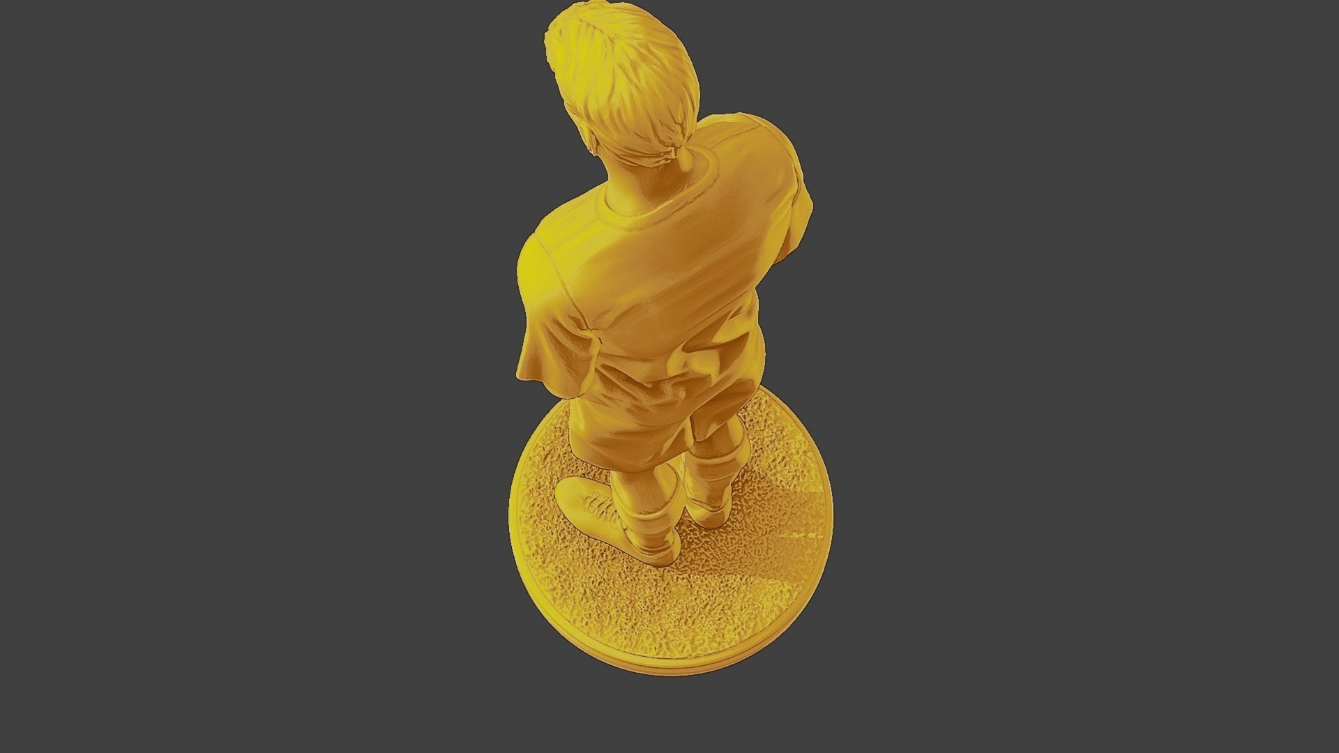 Soccer Player SP 023 3D model 3D printable | CGTrader