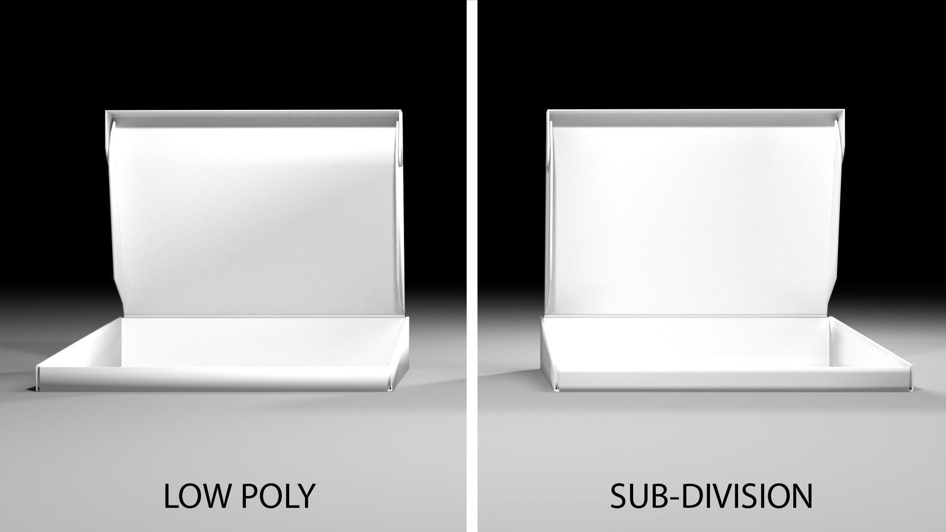 Cardboard Box - Display 3D model | CGTrader