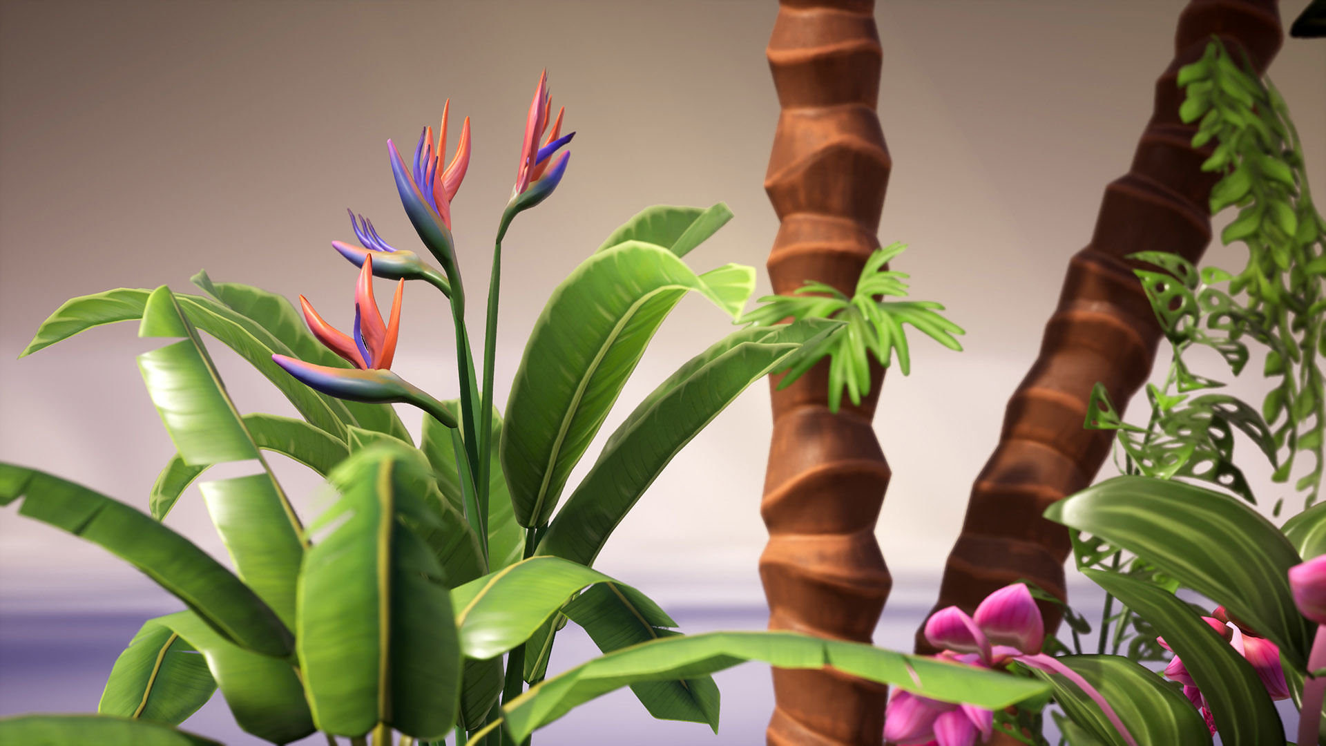 3D model Tropical Plants Pack VR / AR / low-poly | CGTrader