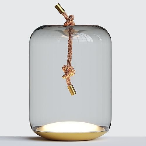TABLE LAMP KNOT 3D model 3D printable | CGTrader