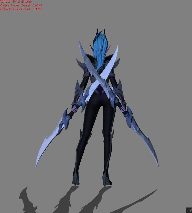 3D model Karina MLBB VR / AR / low-poly | CGTrader