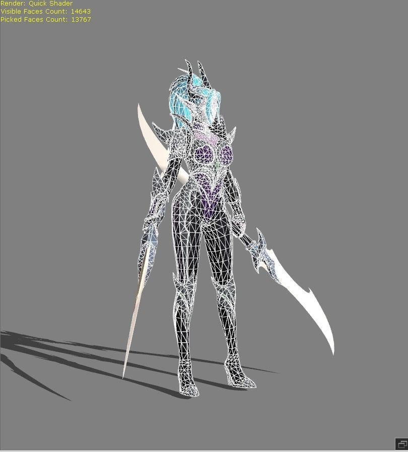 3D model Karina MLBB VR / AR / low-poly | CGTrader