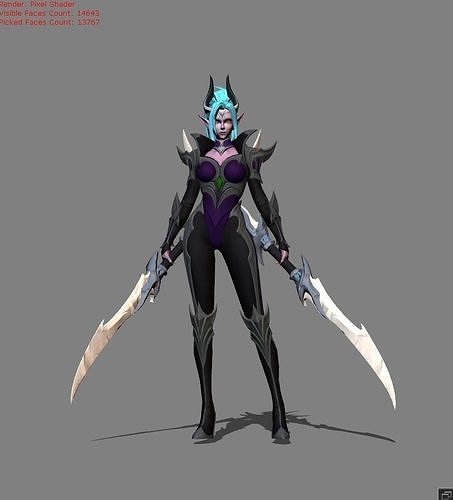 3D model Karina MLBB VR / AR / low-poly | CGTrader