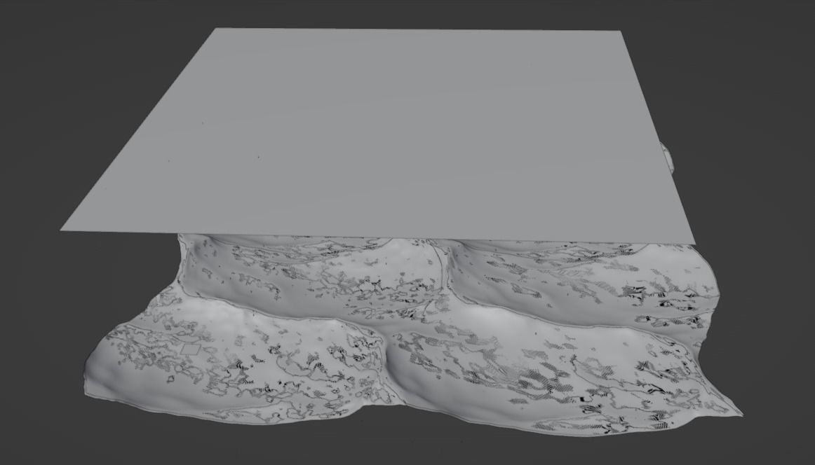 3D model Sea with realistic waves and rain VR / AR / low-poly | CGTrader