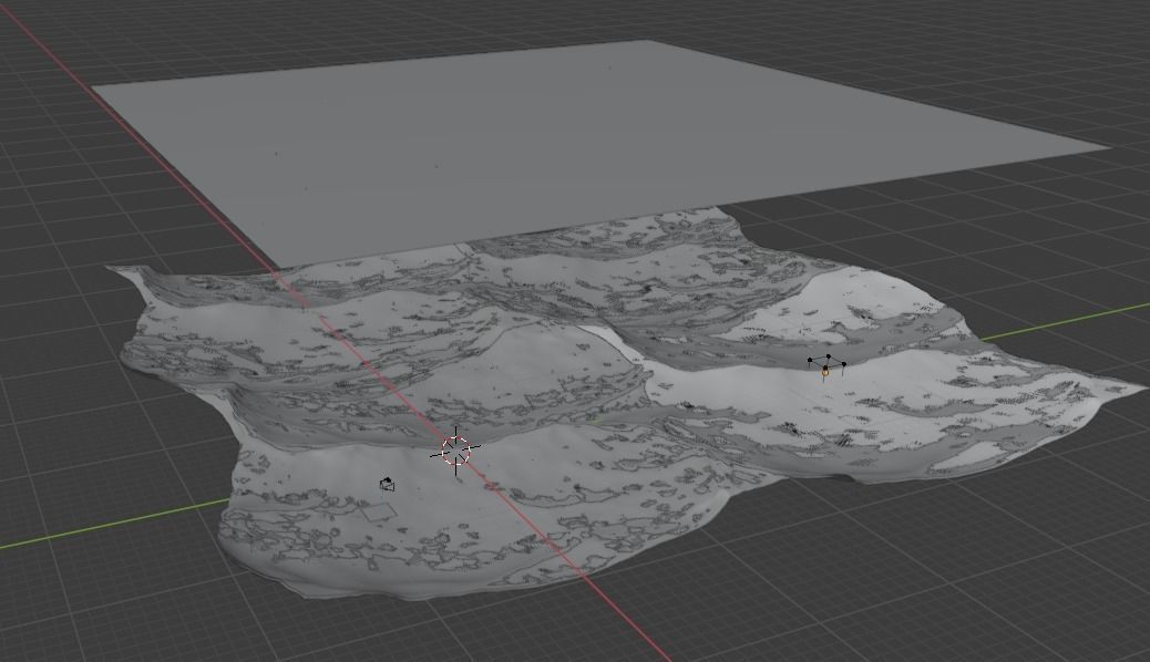 3D model Sea with realistic waves and rain VR / AR / low-poly | CGTrader