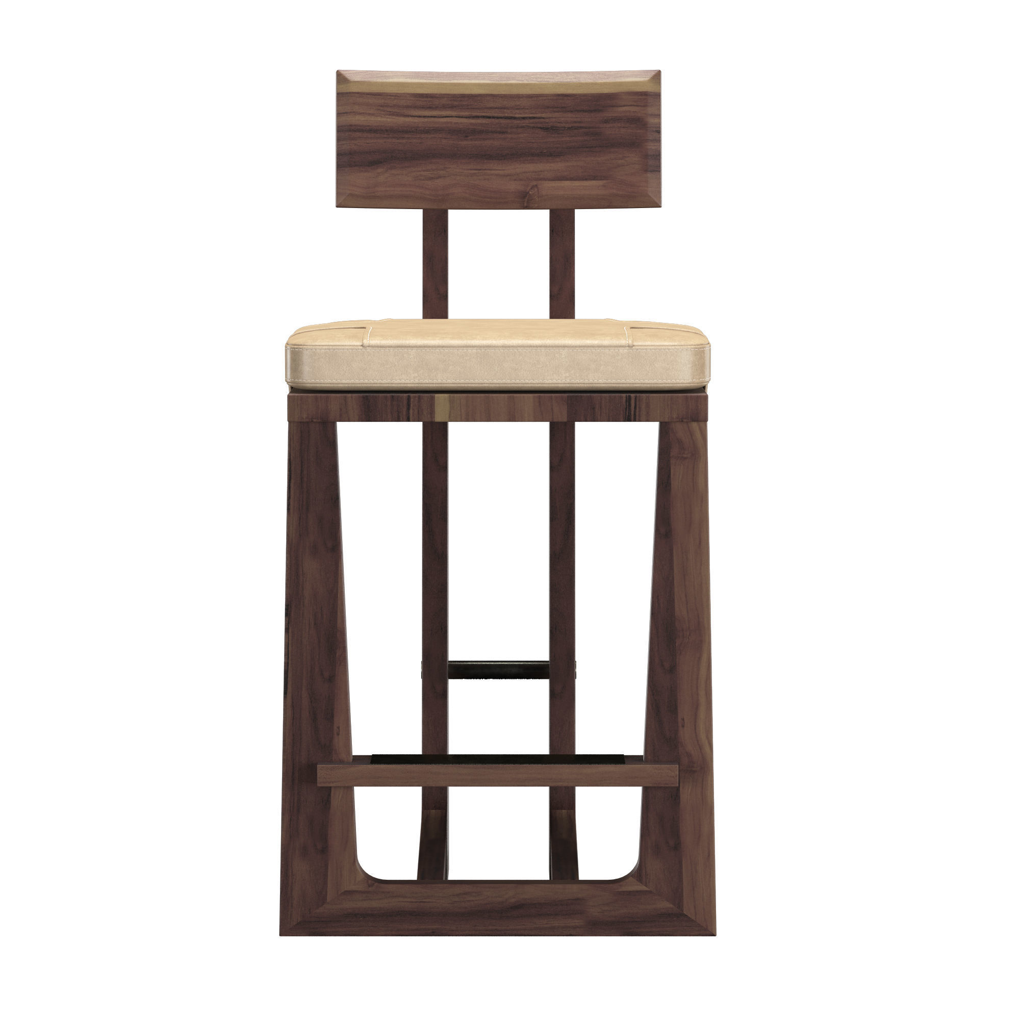 VOID HIGH COUNTER BAR CHAIR 3D model | CGTrader