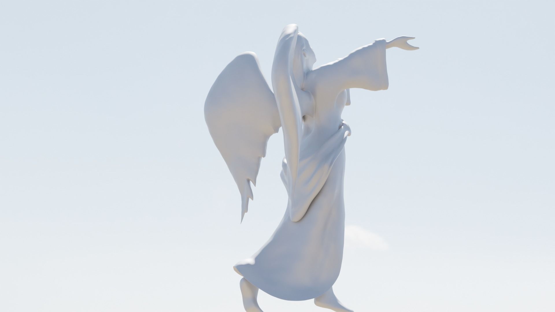 Angel Miniature 3D model 3D printable | CGTrader