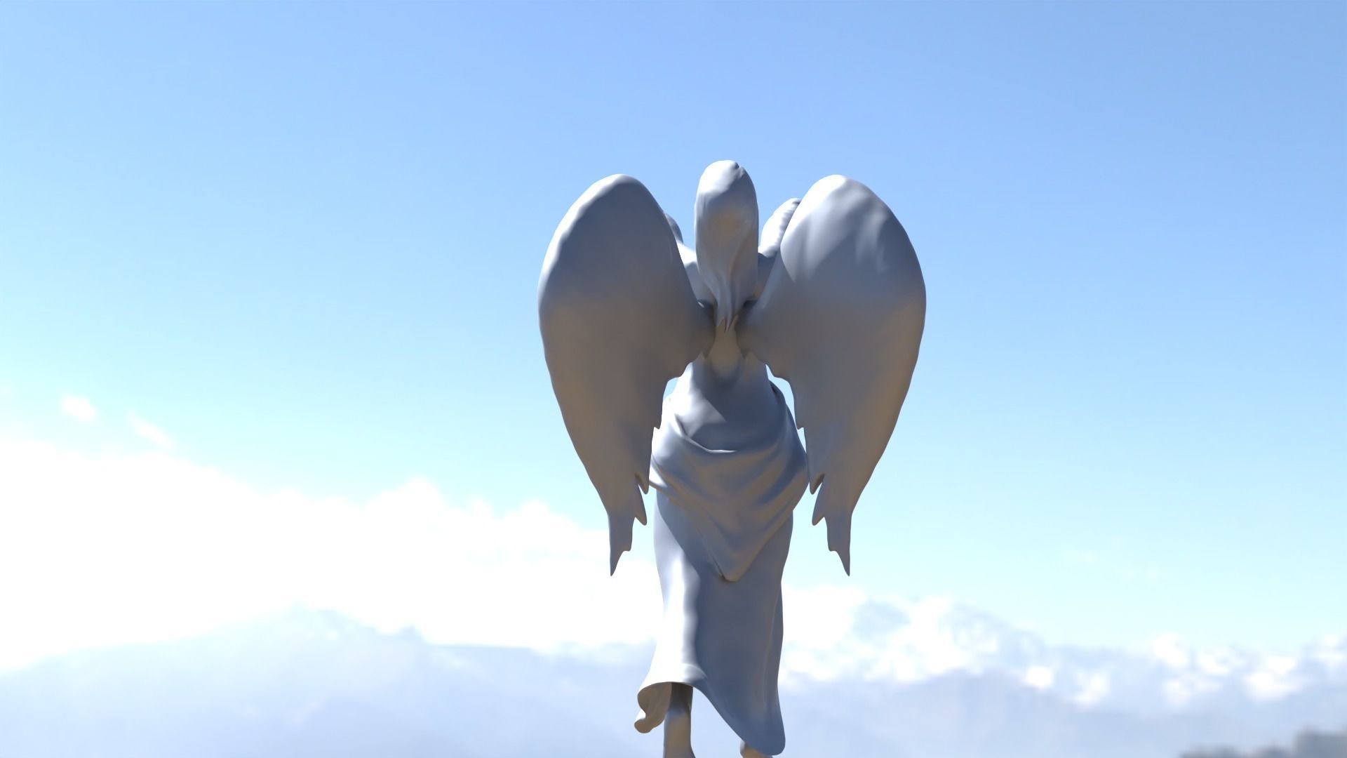Angel Miniature 3D model 3D printable | CGTrader