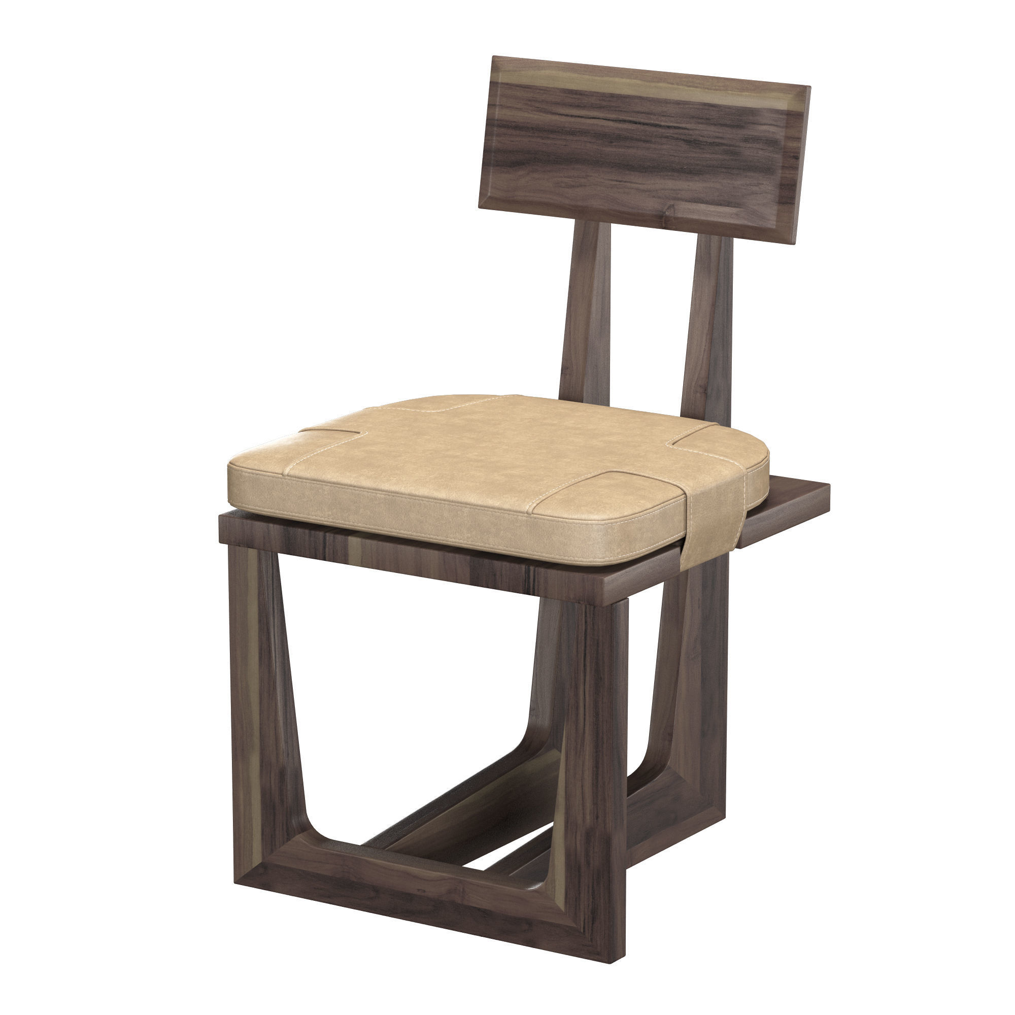 VOID DINING CHAIR 3D model | CGTrader