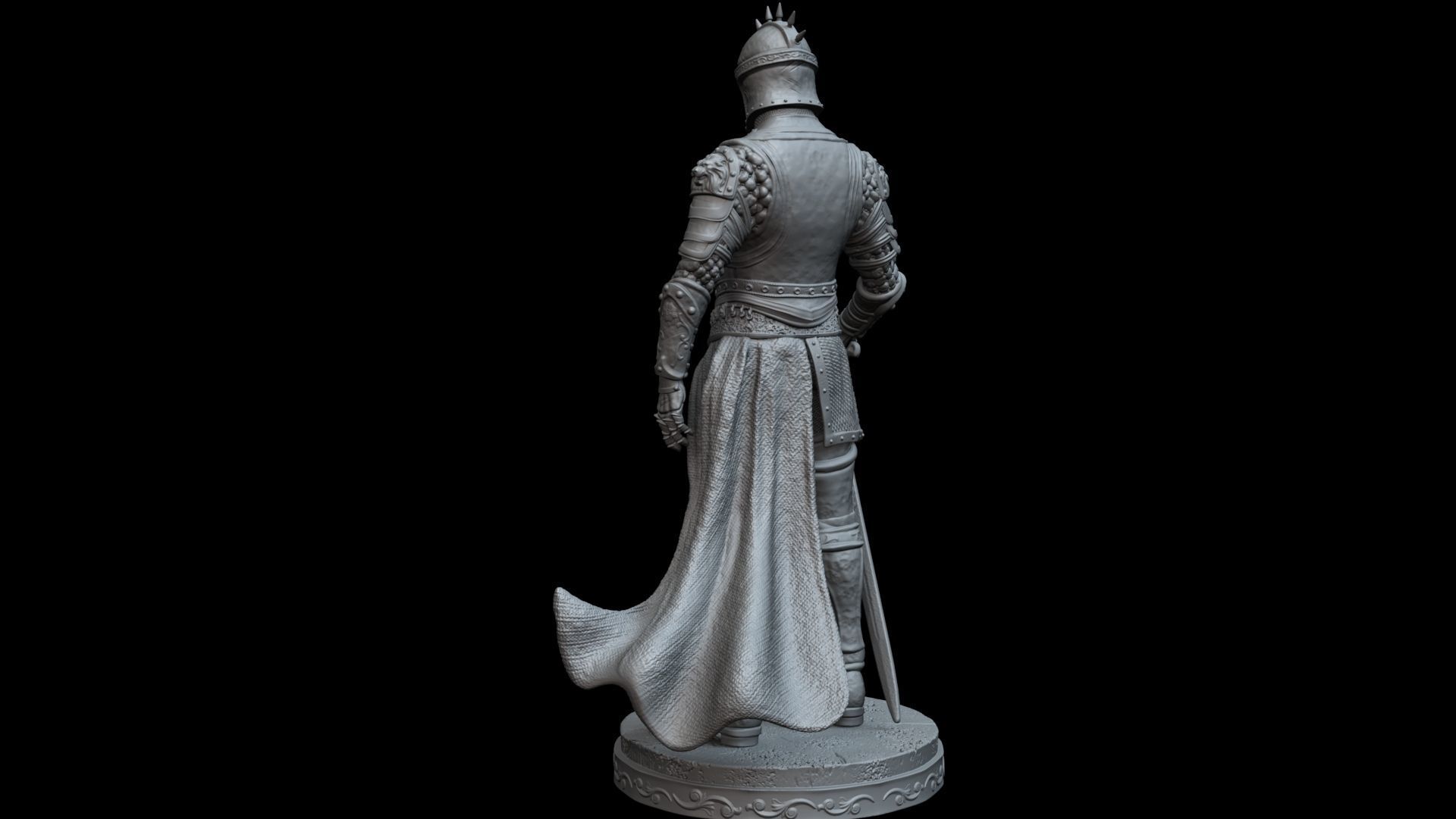 Warrior Knight 3D model 3D printable | CGTrader