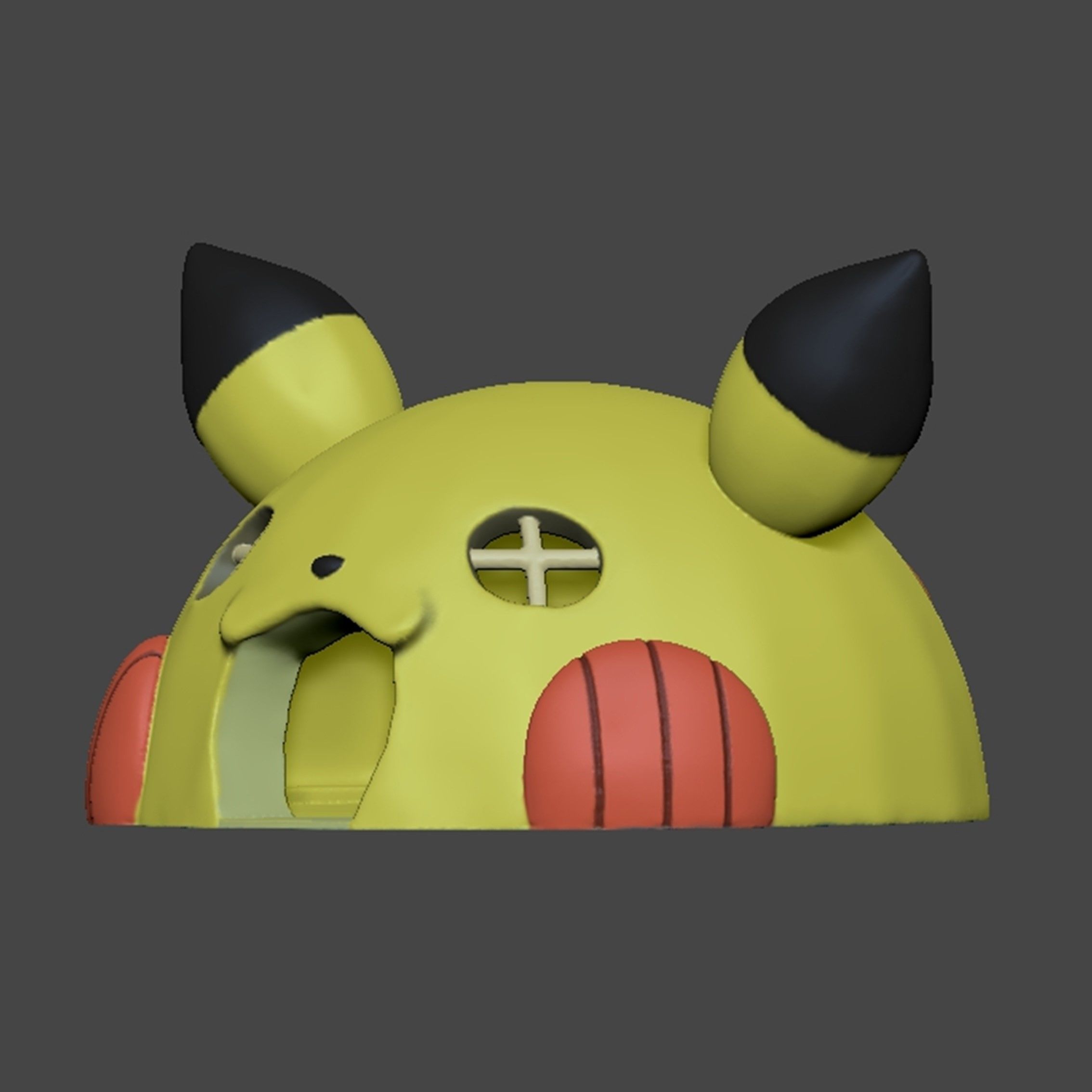Pokemon Pikachu House 3D model 3D printable | CGTrader