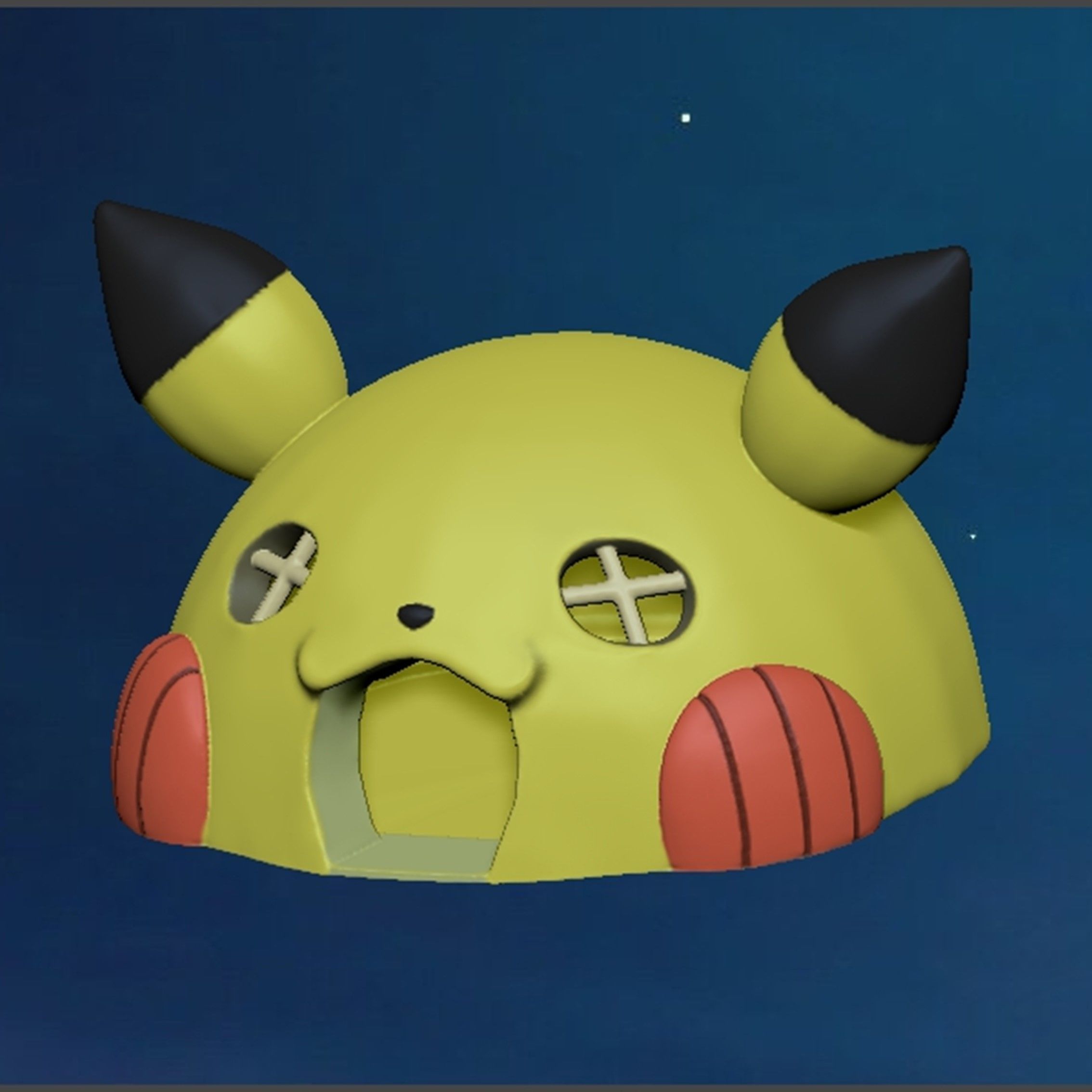 Pokemon Pikachu House 3D model 3D printable | CGTrader