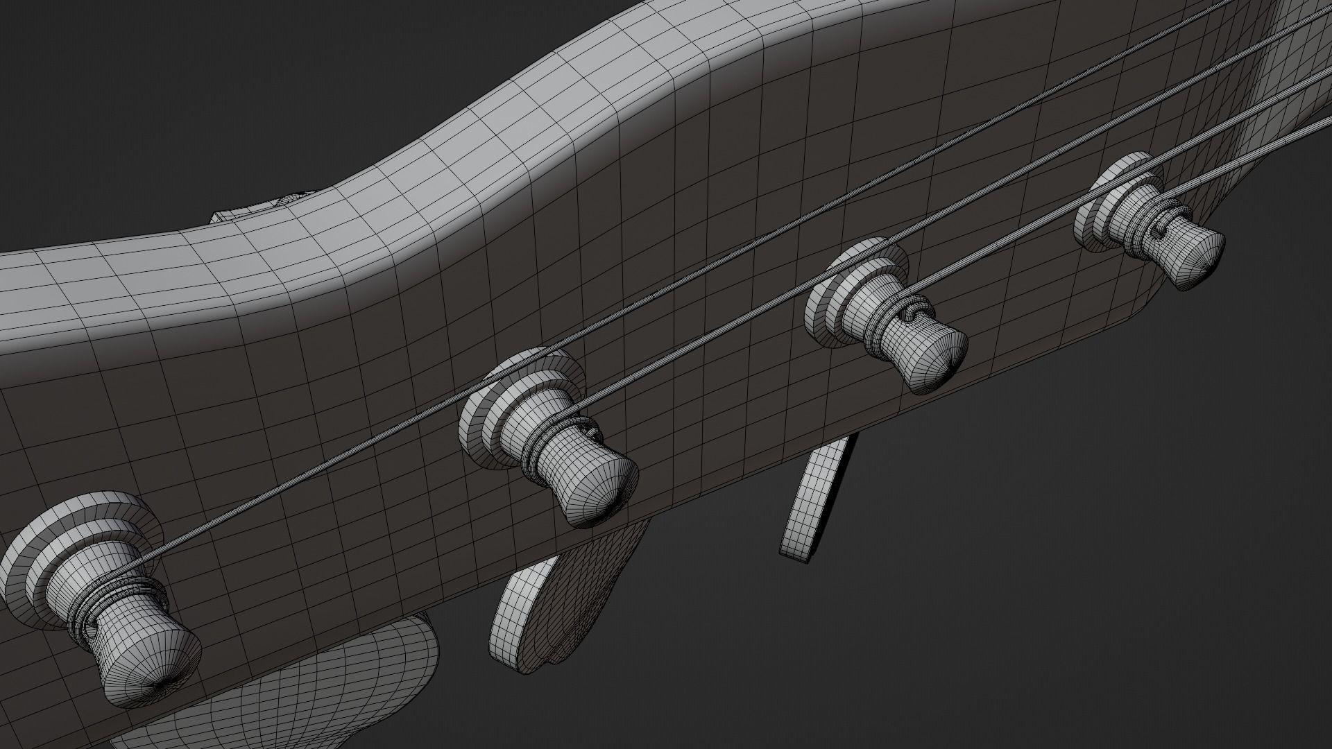 Bass Guitar 3D model | CGTrader