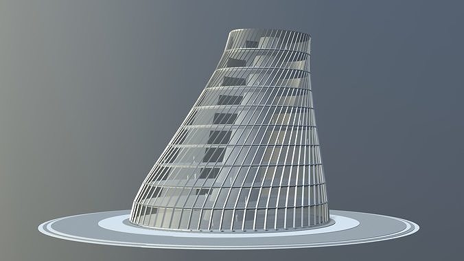 3d Cylinder Building