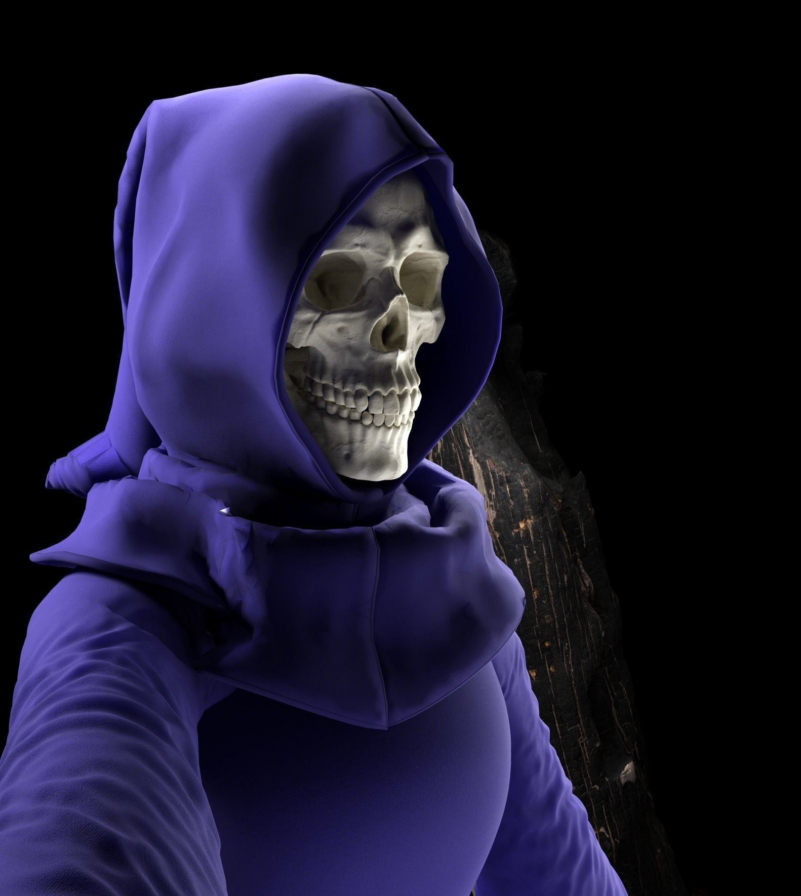 3D model Mistress Death - Marvel Cosmic Entity 3D Model VR / AR / low ...