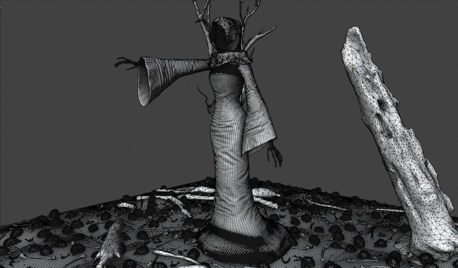 3D model Mistress Death - Marvel Cosmic Entity 3D Model VR / AR / low ...