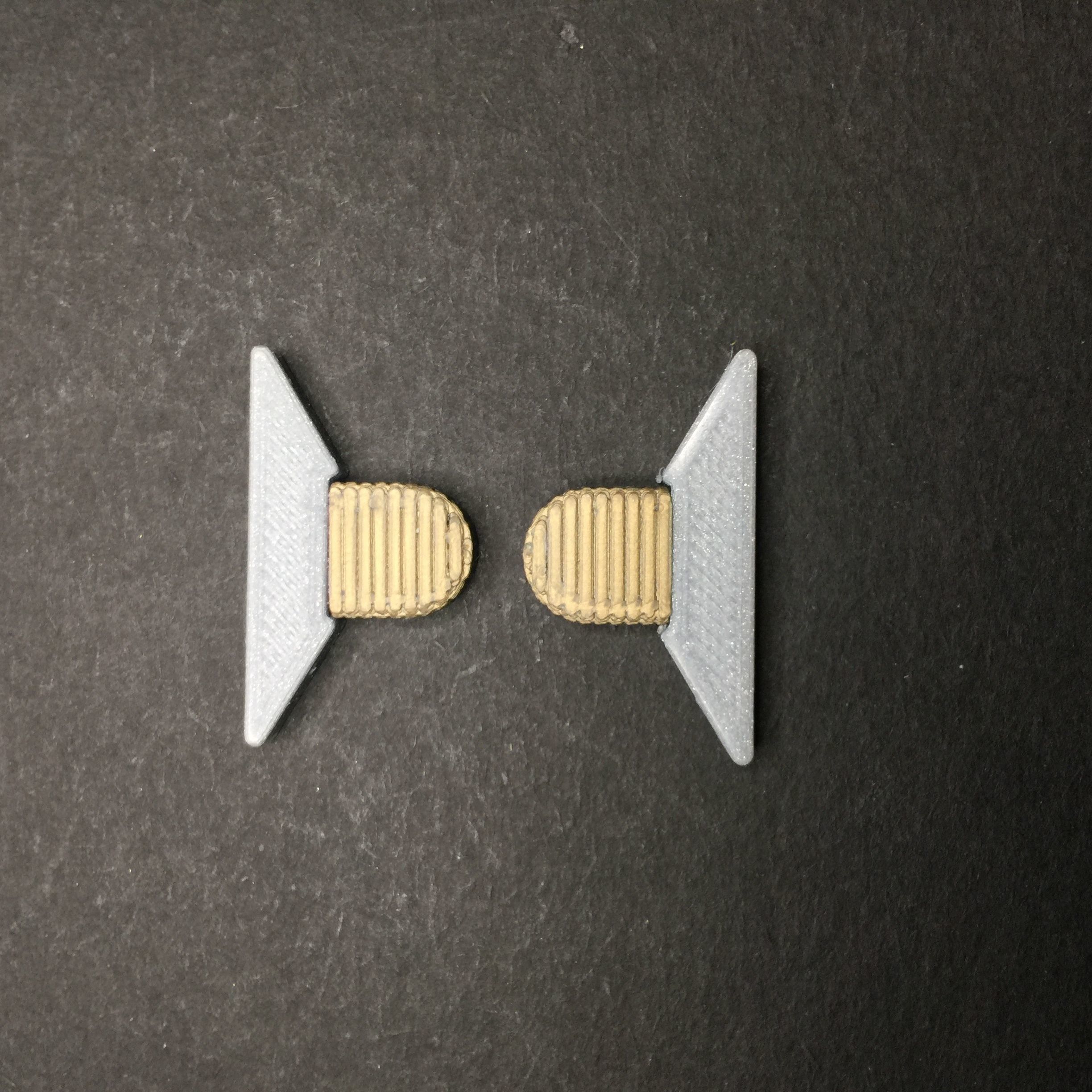 Star Trek TWoK era Line Rank Insignia 3D model 3D printable | CGTrader