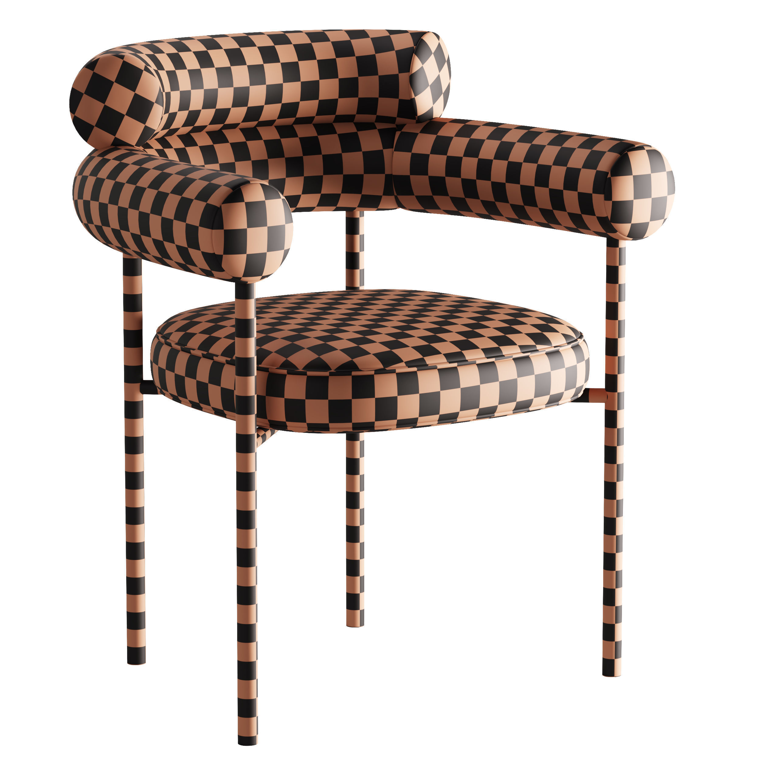 3D model NUEVO PORTIA DINING CHAIR VR / AR / low-poly | CGTrader