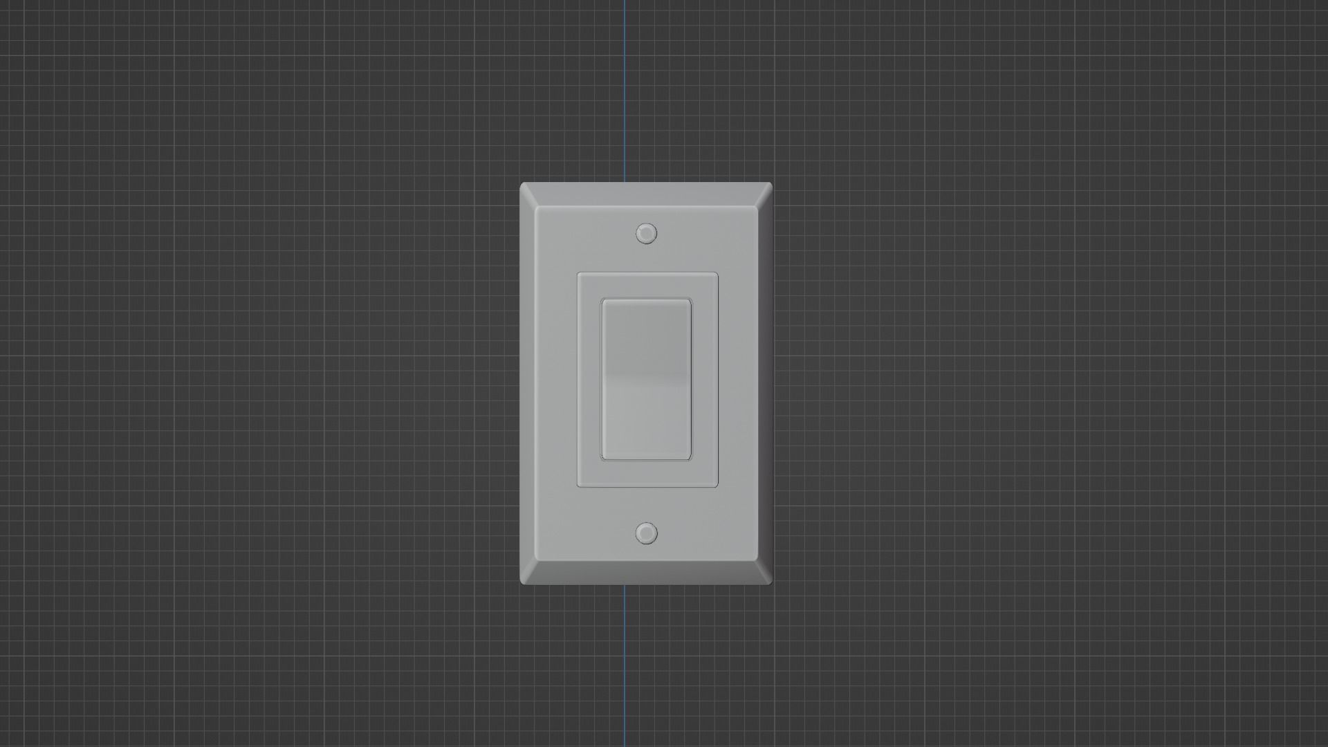 Light Switch Modern 3D model | CGTrader