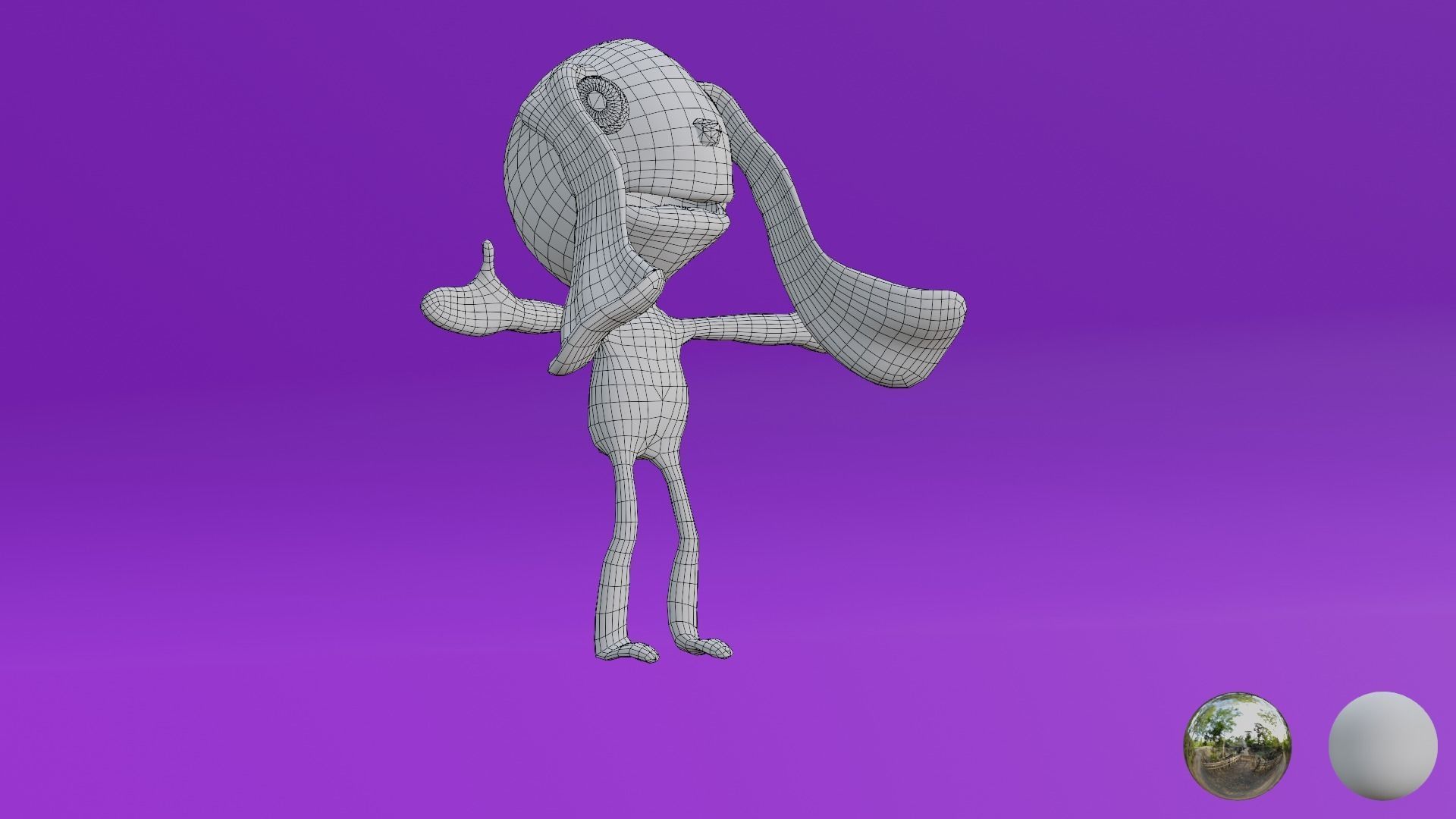 3D model Game Ready Drug and Drop Rabbit Doll VR / AR / low-poly | CGTrader