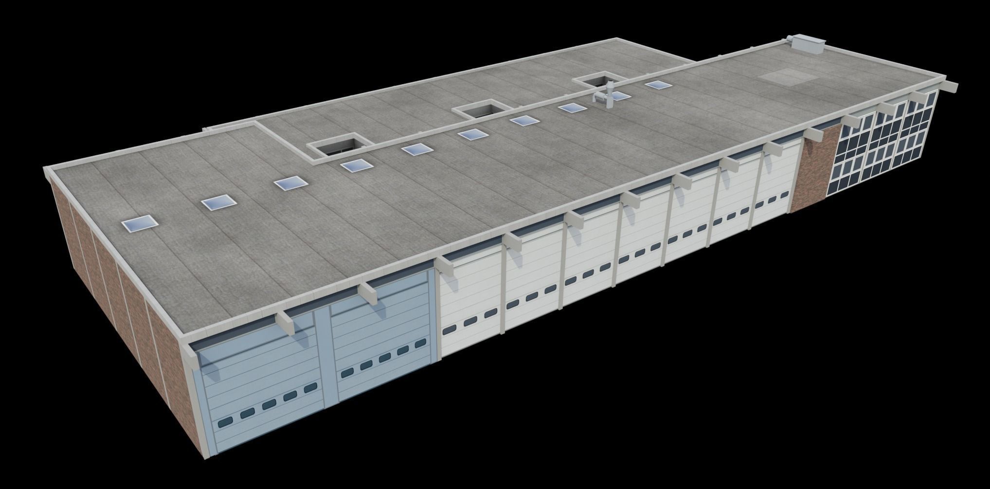 3D model Firestation building VR / AR / low-poly | CGTrader