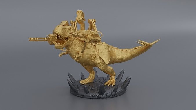 Robo T-Rex 3D model 3D printable | CGTrader