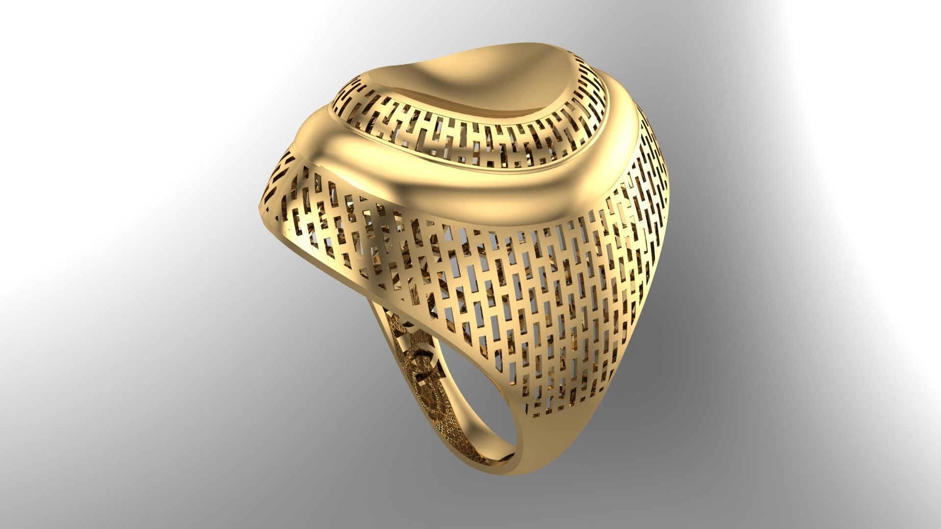 RING COLLECTION-A-R15 3D model 3D printable | CGTrader
