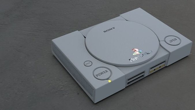 Play Station 1 3D model | CGTrader