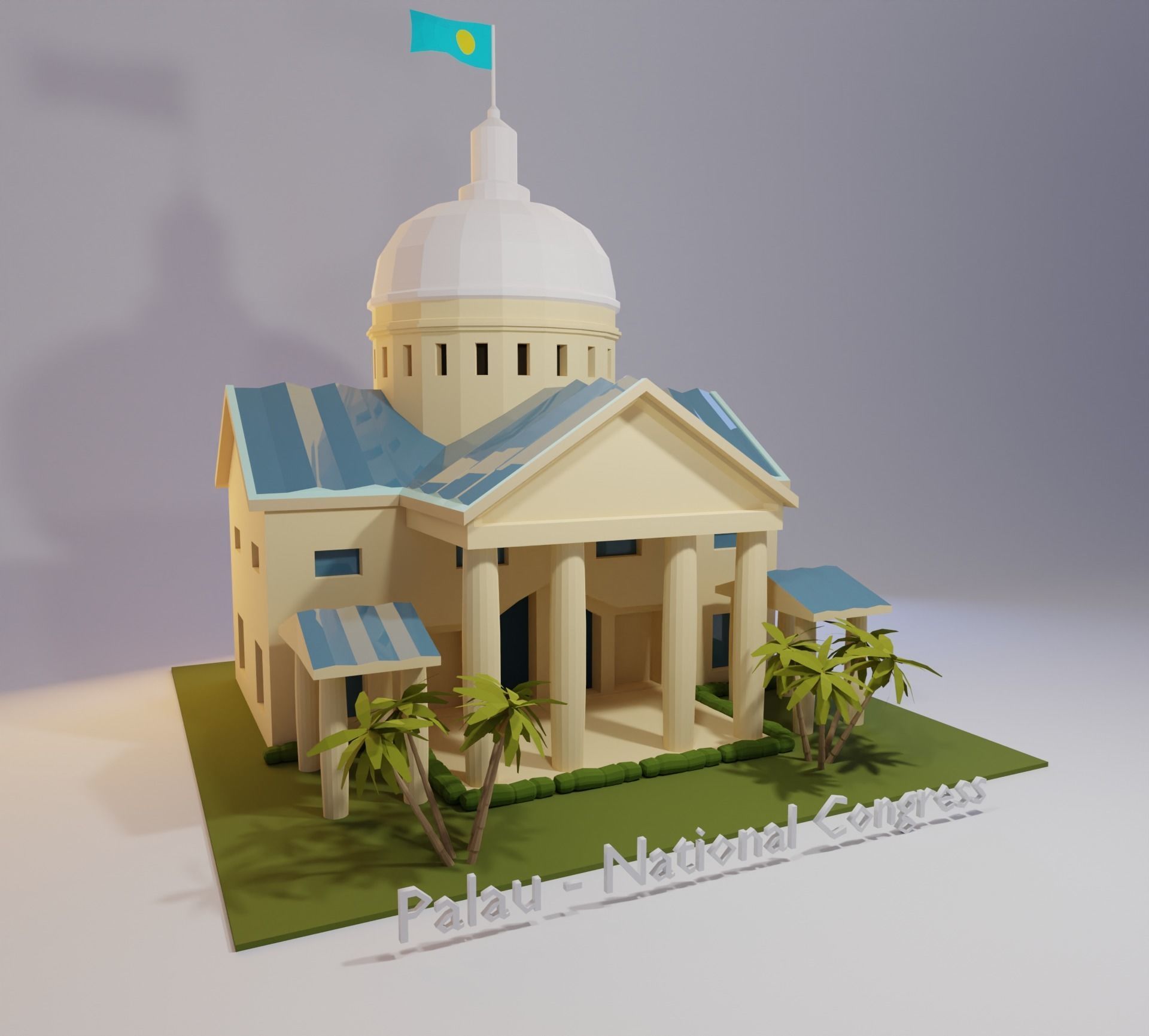 3D model Landmarks of the world P - Q VR / AR / low-poly | CGTrader