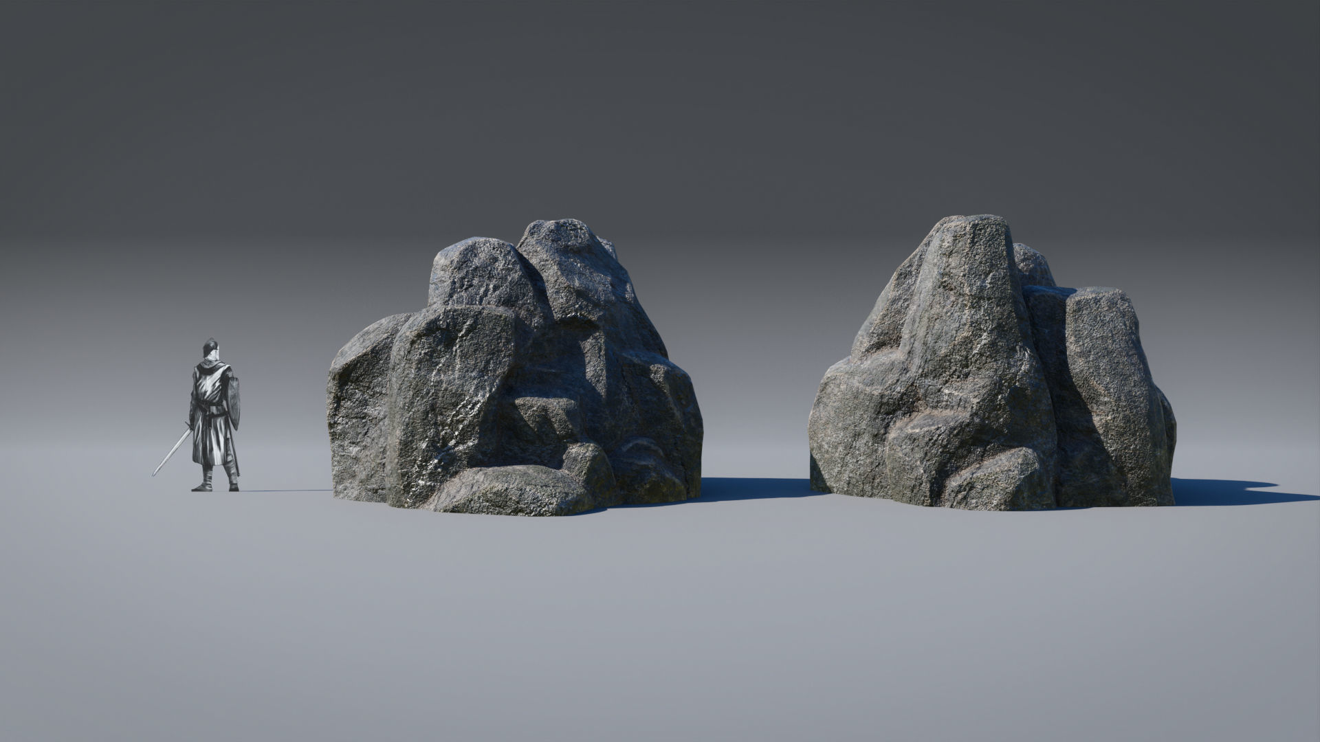 3D model Rocks - 3D models PBR Pack Low-polygonal 3D model VR AR VR ...