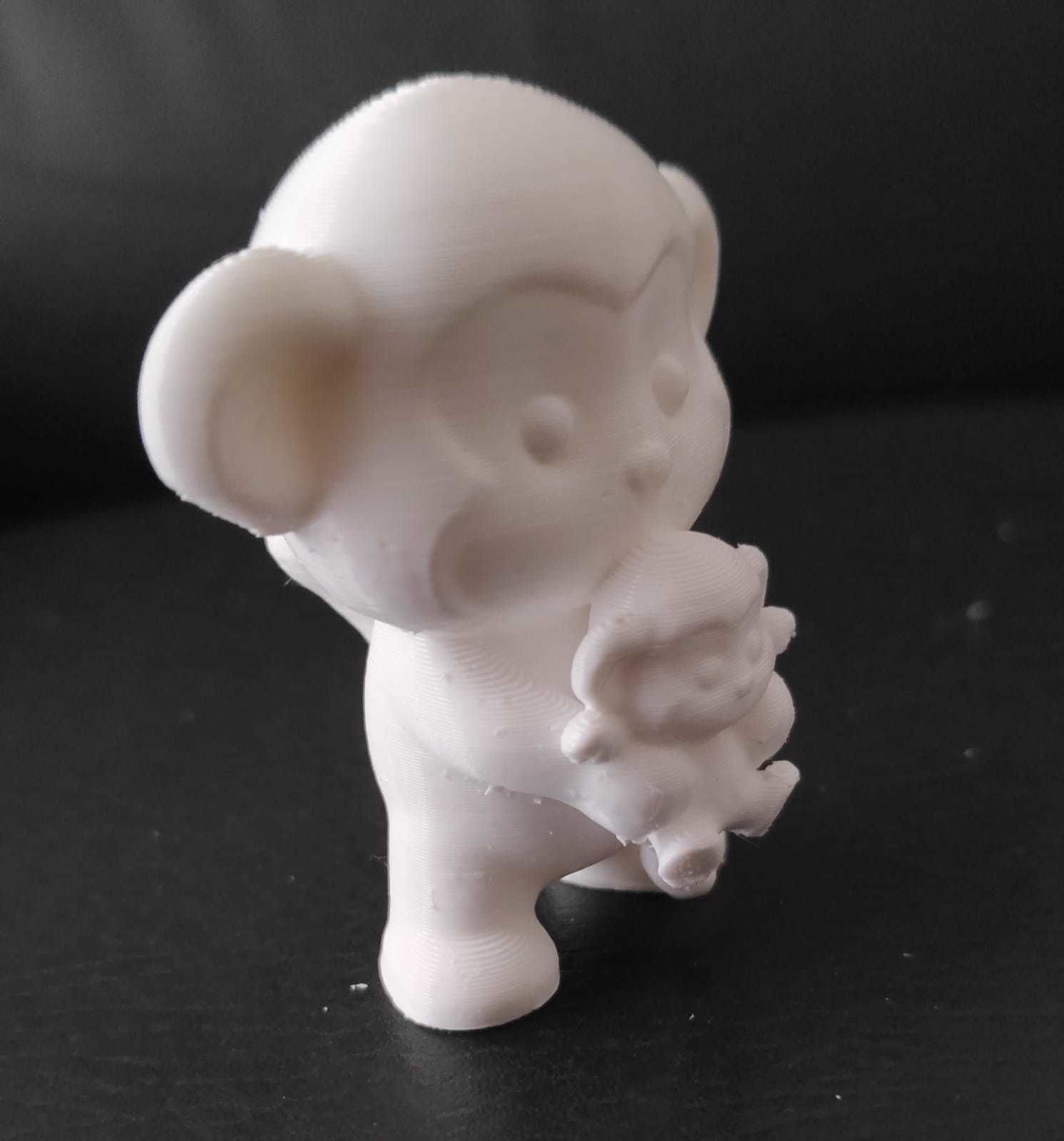 Monkey and Baby Monkey 3D model 3D printable | CGTrader