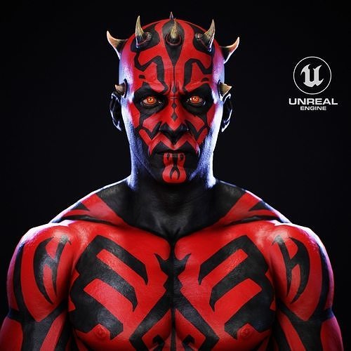 3D model Darth Maul - Original Look VR / AR / low-poly | CGTrader