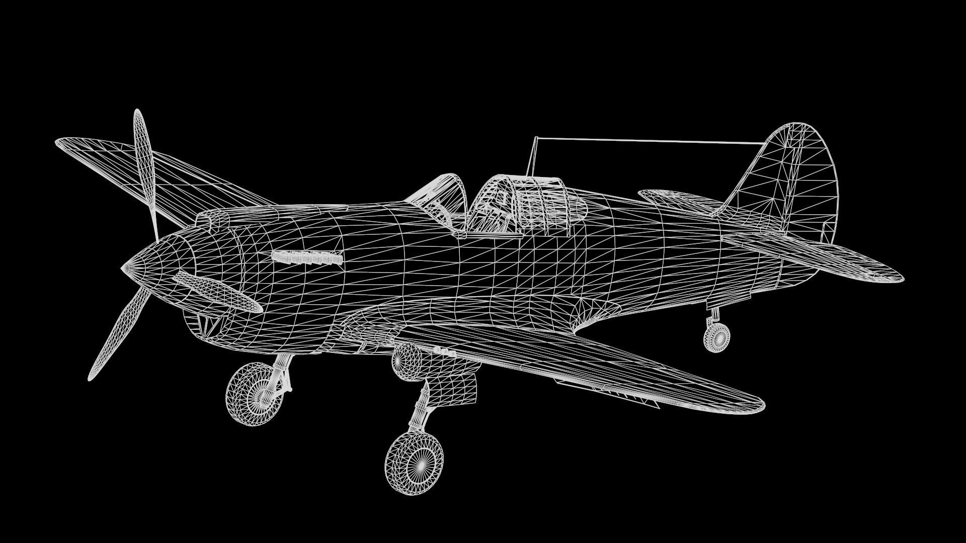 P40 WARHAWK 3D model | CGTrader