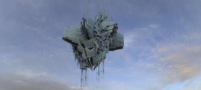 Galactic observation relay 1 3D model | CGTrader