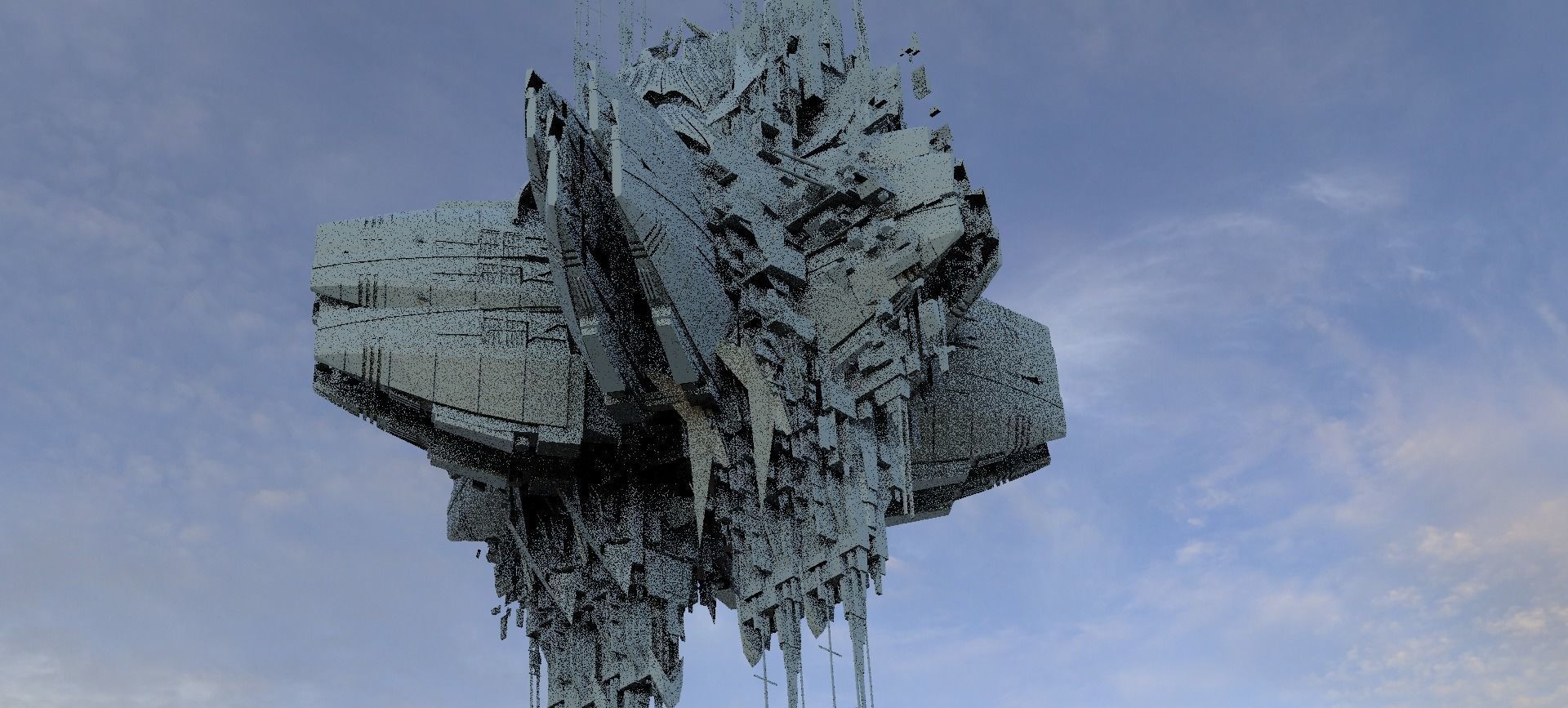 Galactic observation relay 2 3D model | CGTrader