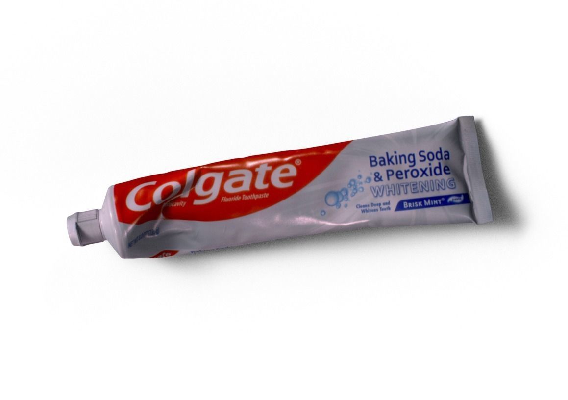 Toothpaste tube free 3D model | CGTrader